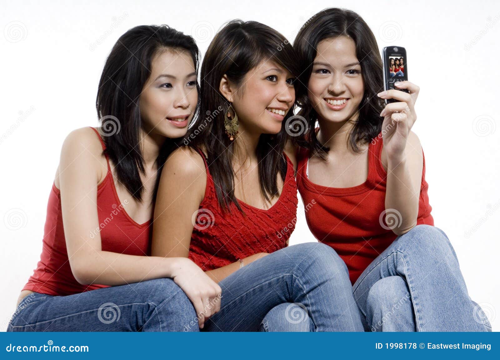 Portrait for Three stock photo. Image of young, photograph - 1998178