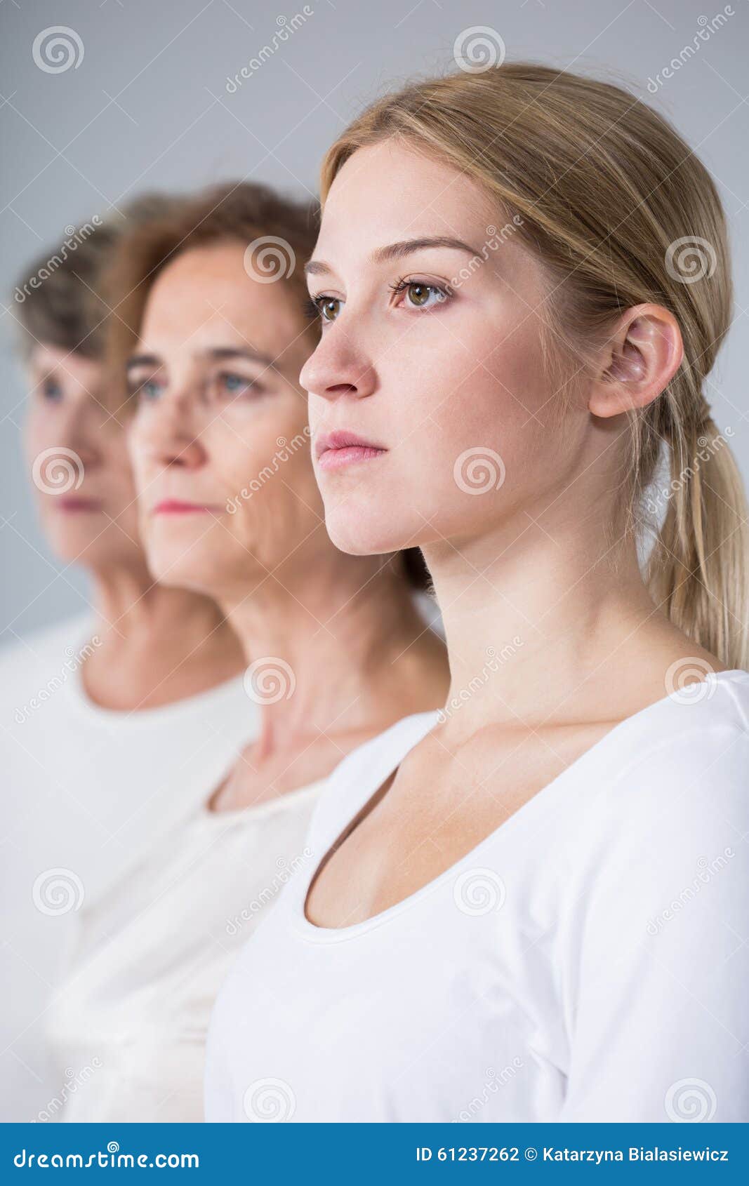 Portrait of Three Generations Family Stock Photo - Image of process ...