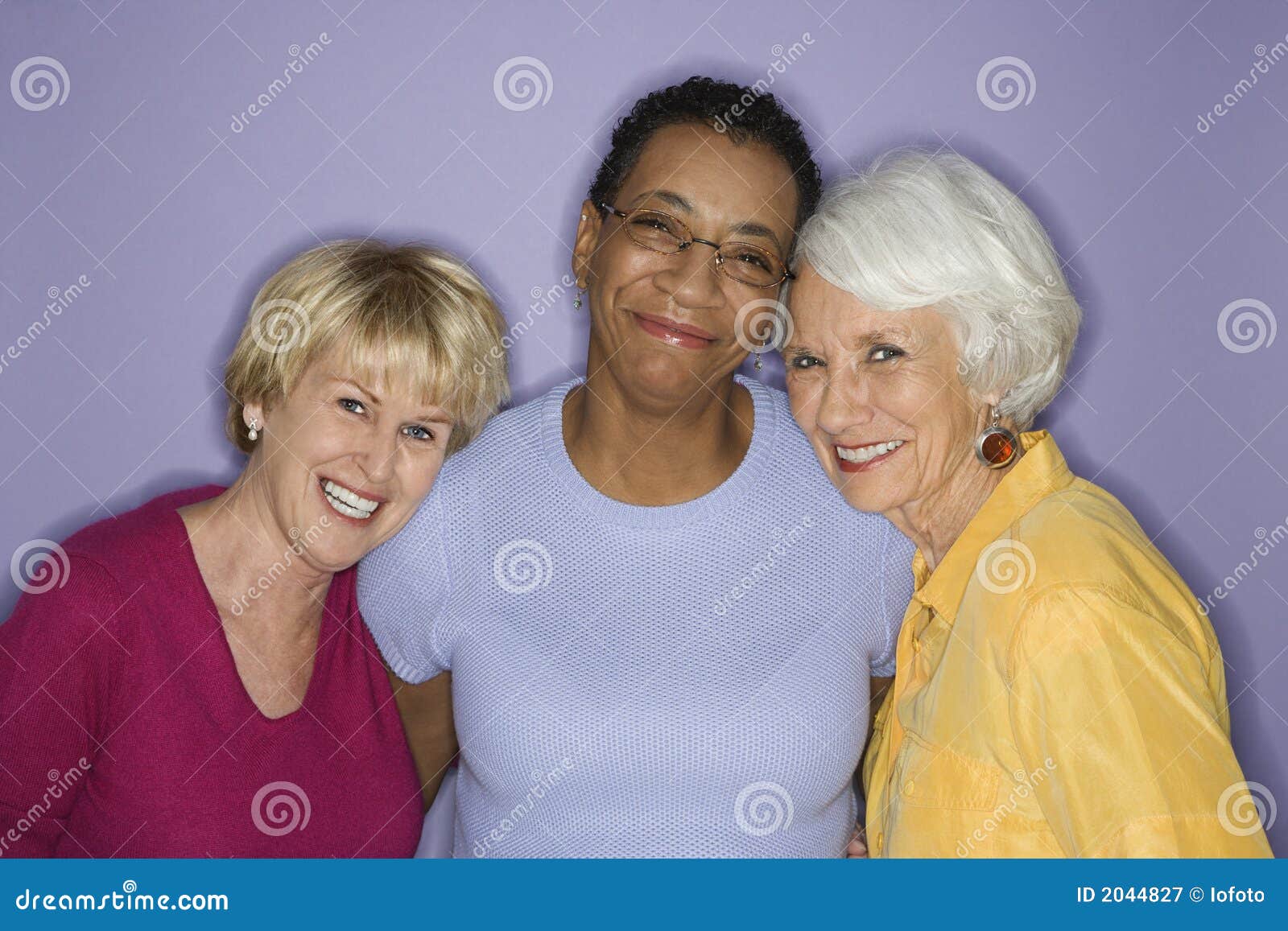 Portrait of three women. stock image. Image of woman, caucasian - 2044827