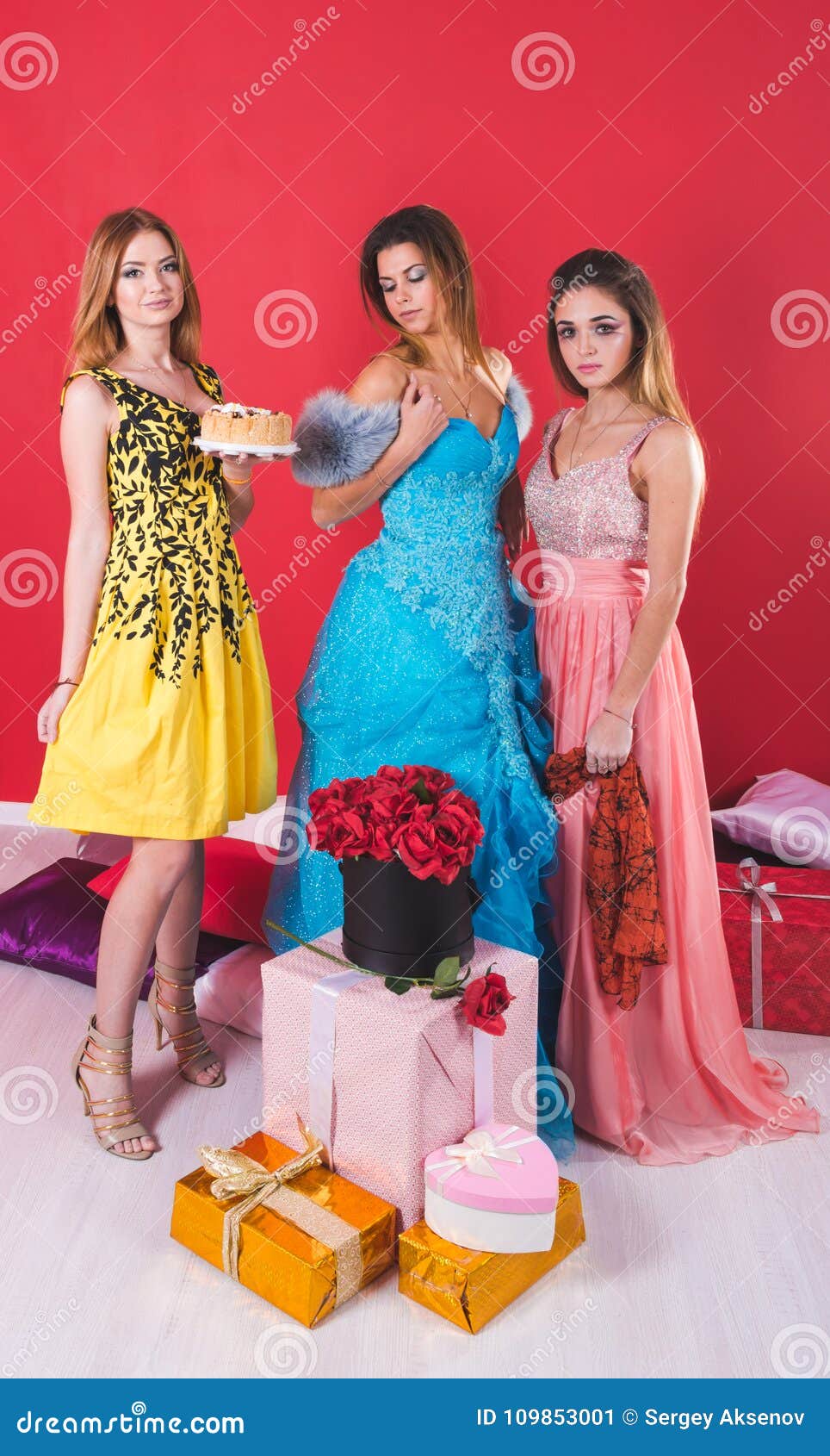 Portrait of a Three Young Women Stock Image - Image of three, person ... Portrait of a Three Young Women Stock Image - Image of three, person ...