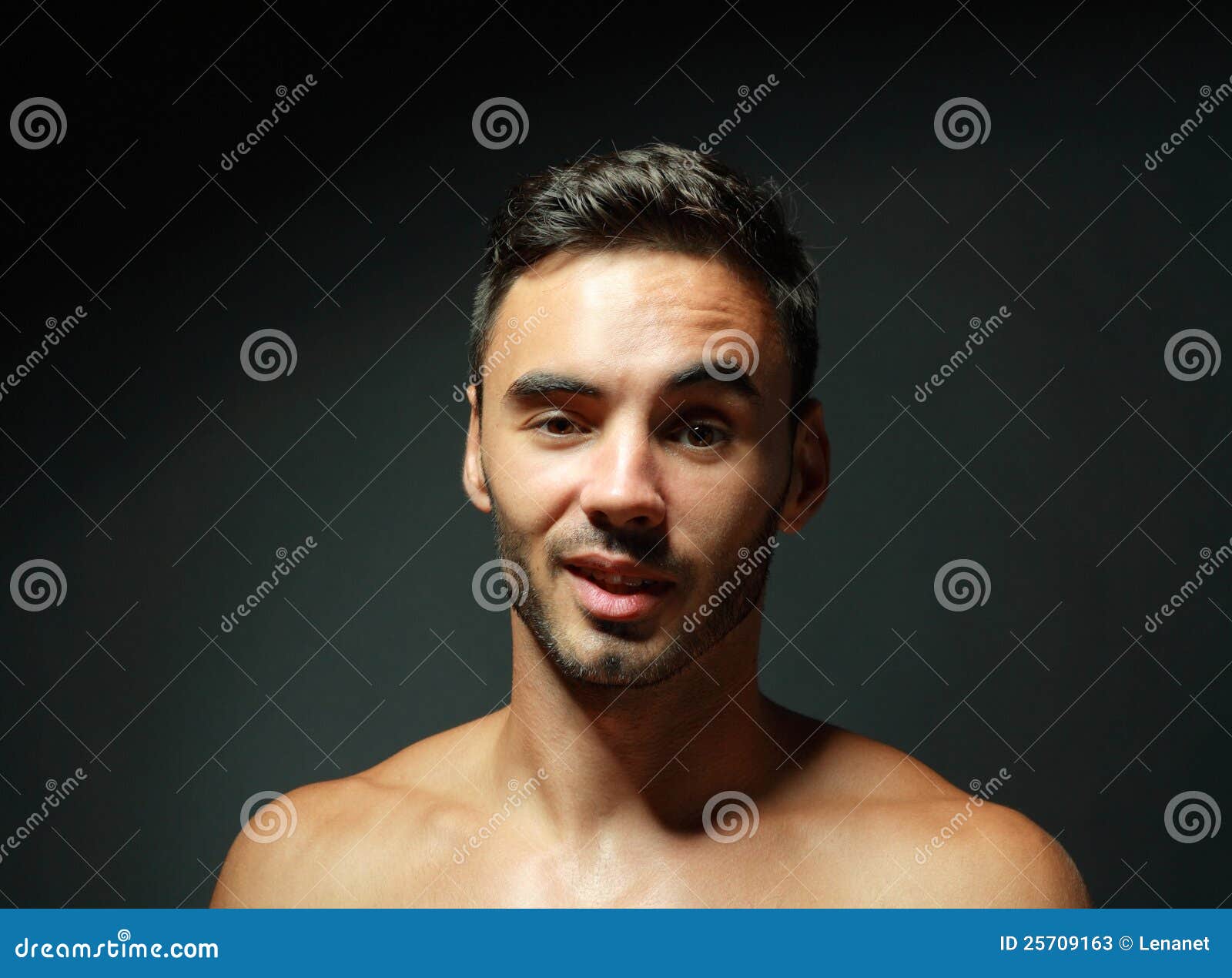 Portrait Macho Man Royalty-Free Stock Photo | CartoonDealer.com #90835923