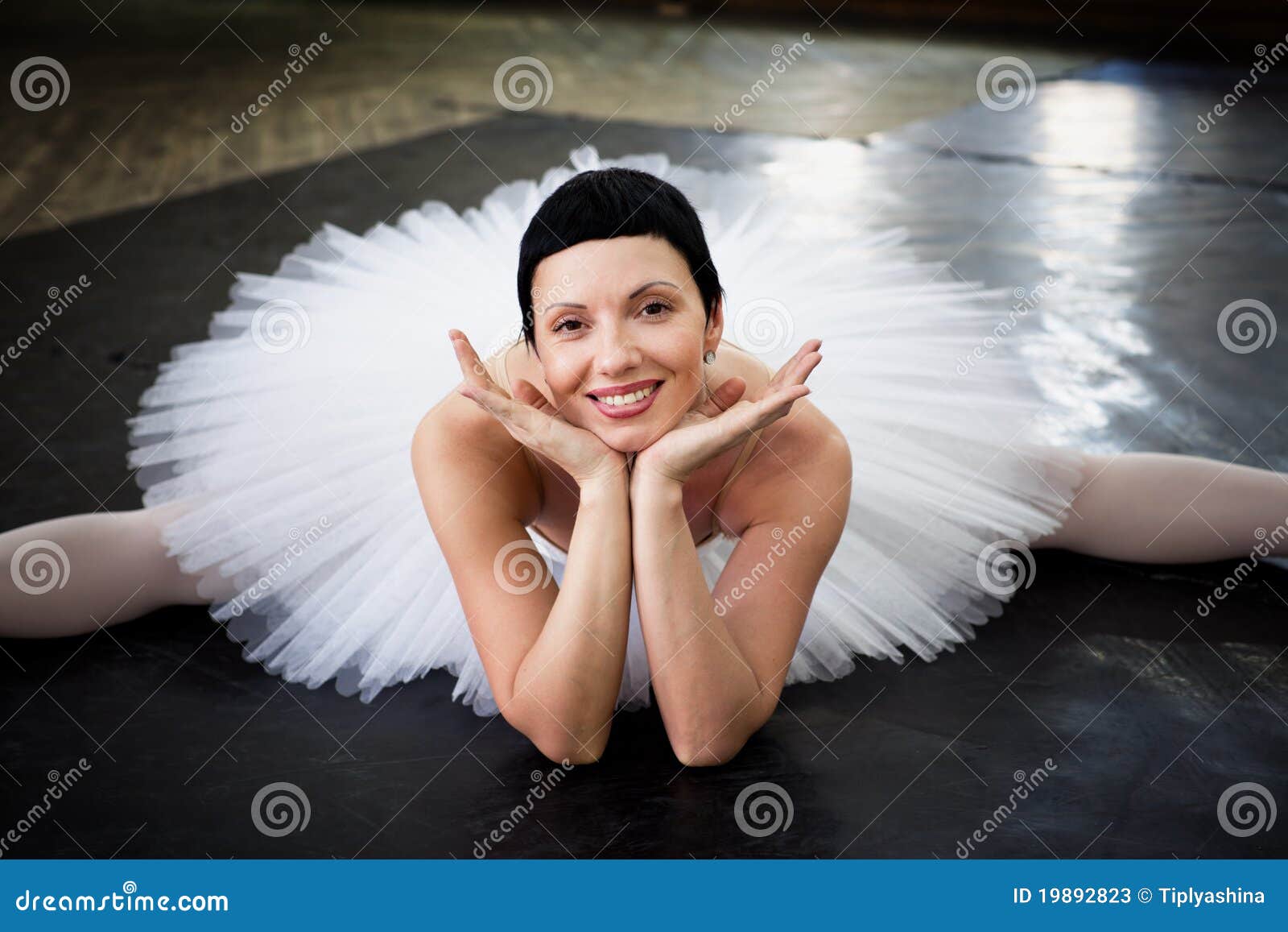 Portrait Training Ballerina Stock Image - Image of girl, ballerina ...