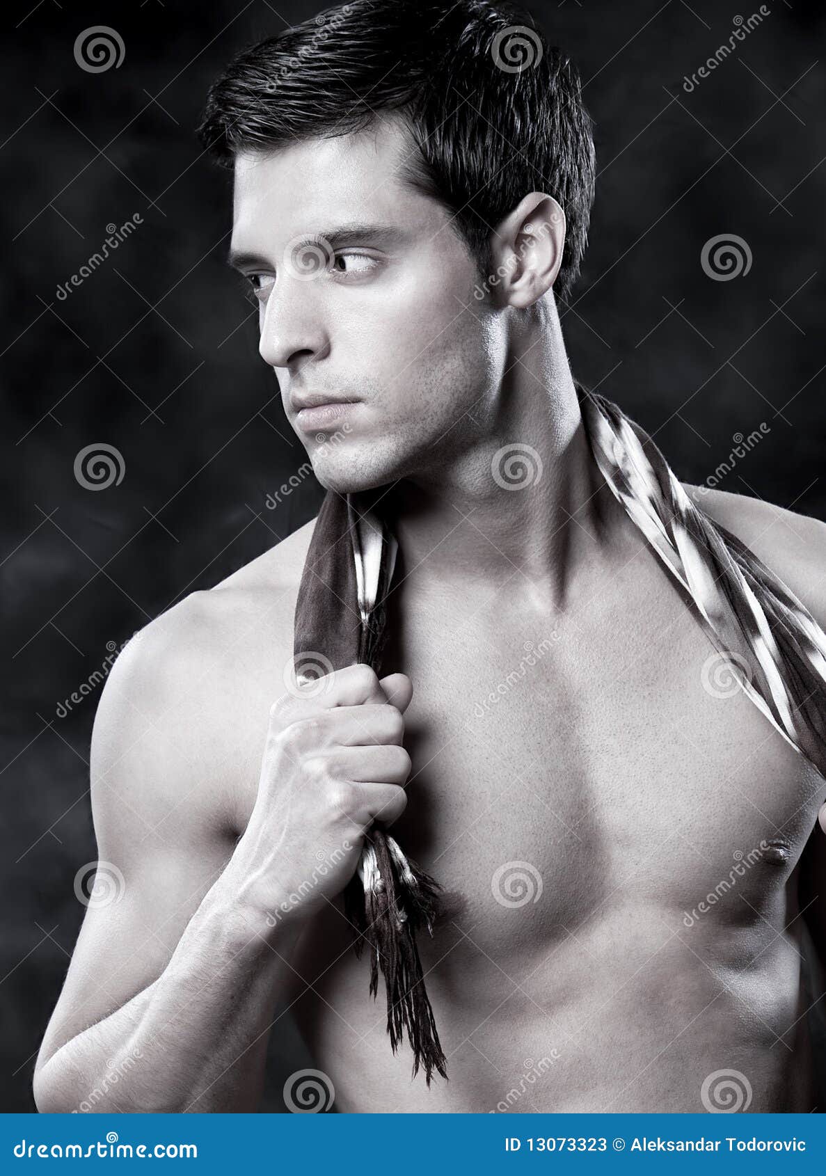 A Portrait about a Trendy Attractive Guy Stock Image - Image of fashion ...