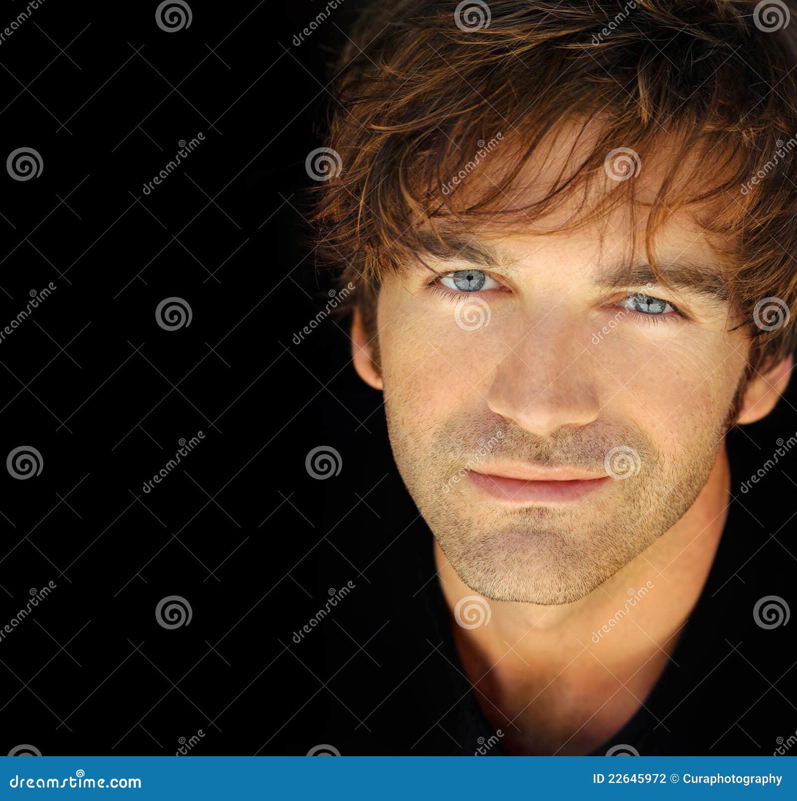 Portrait of trust stock photo. Image of blue, fashionable - 22645972