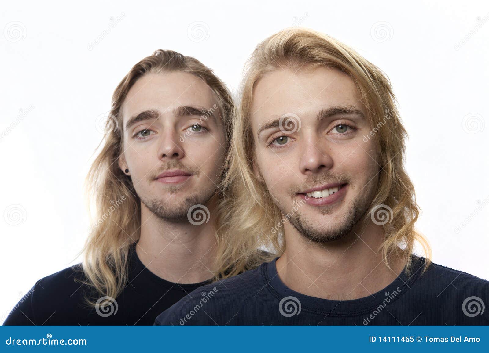 Portrait of twin brothers stock image. Image of twins - 14111465