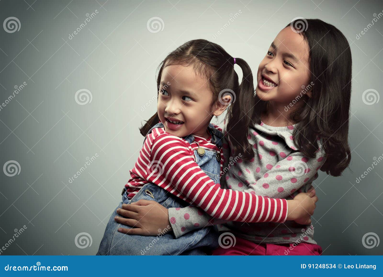 Scared Group Of Kids