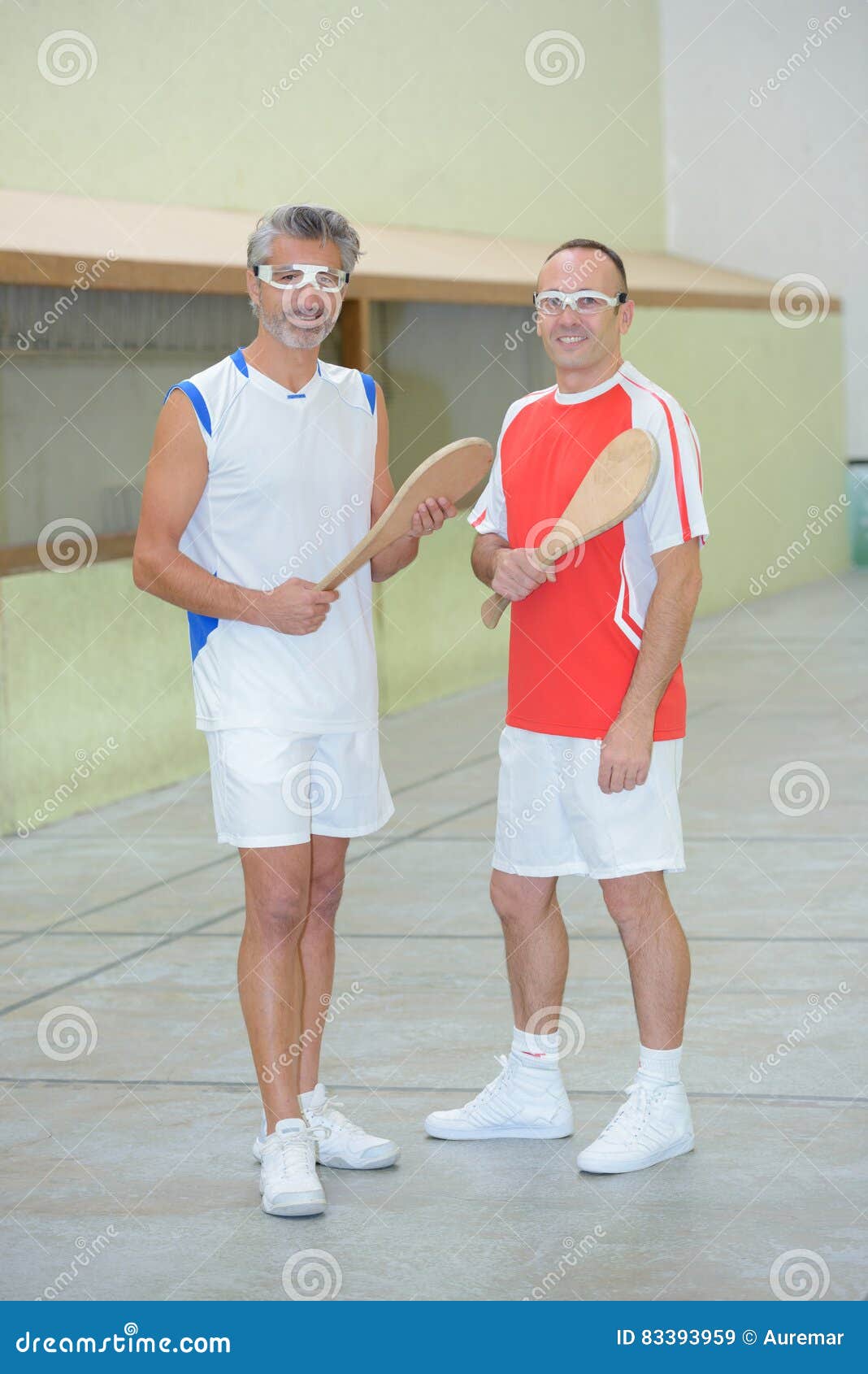 Portrait Two Basque Sportsmen Stock Image - Image of player, hobby ...