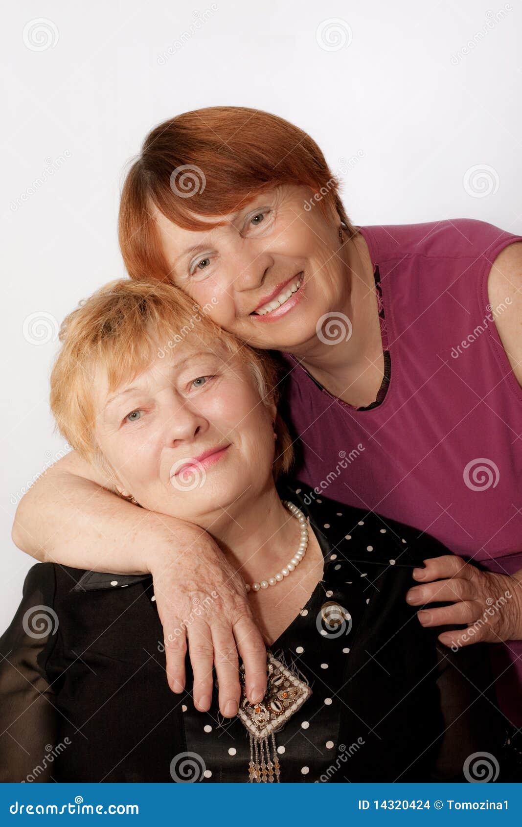 Portrait Two Elderly Seniors Stock Photo - Image of active, caucasian ...