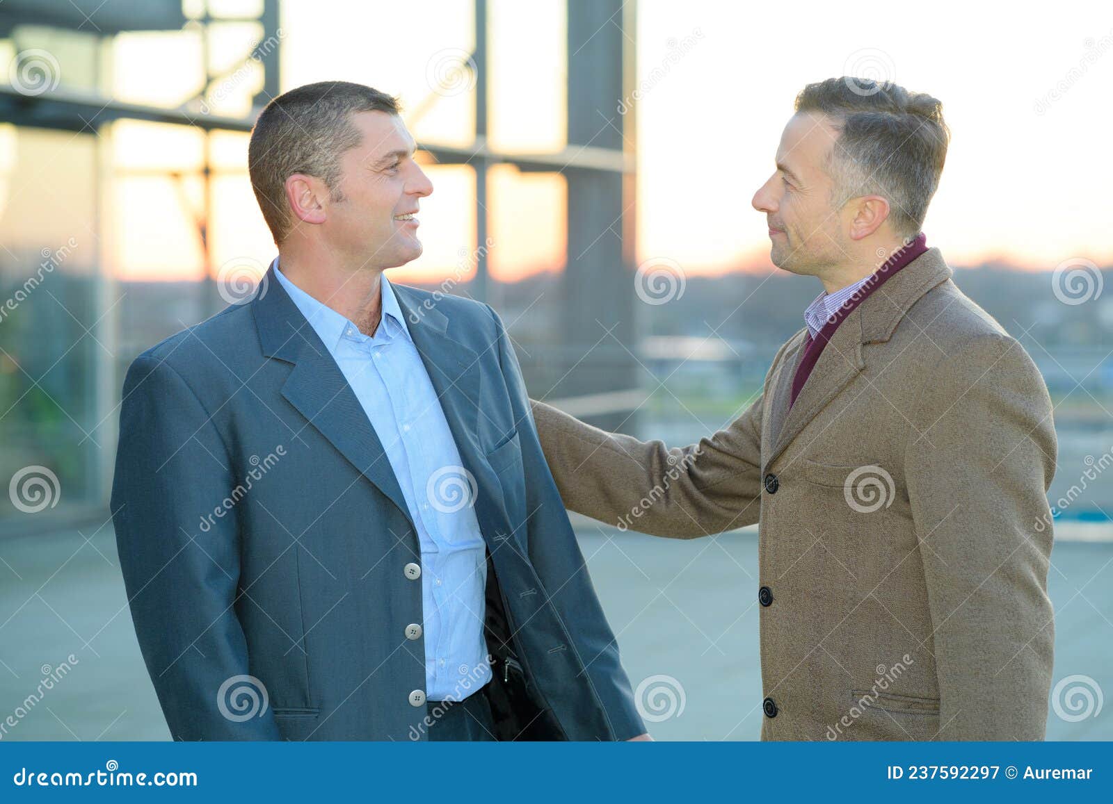 Portrait two men outdoors stock image. Image of traveller - 237592297