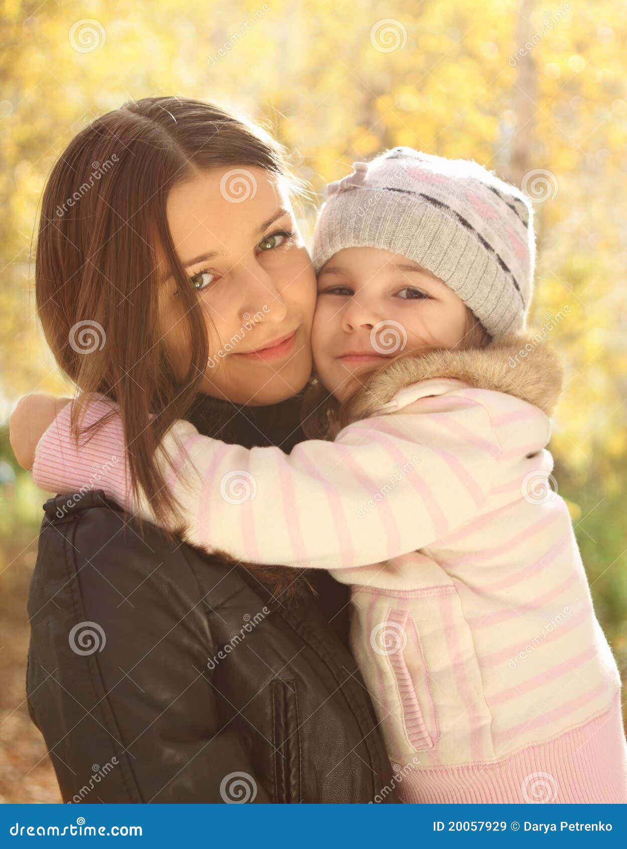 Portrait of two sisters stock image. Image of emotion - 20057929