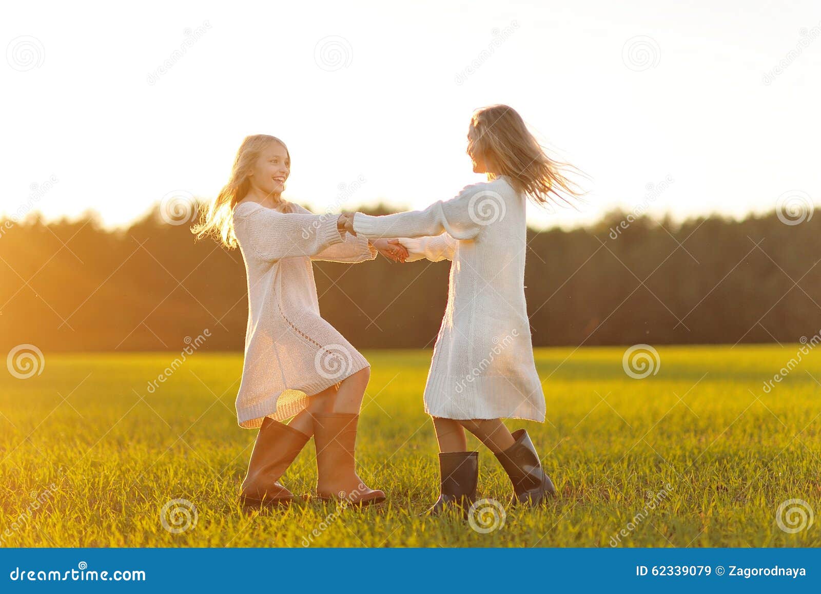 Portrait of two sisters stock image. Image of sister - 62339079