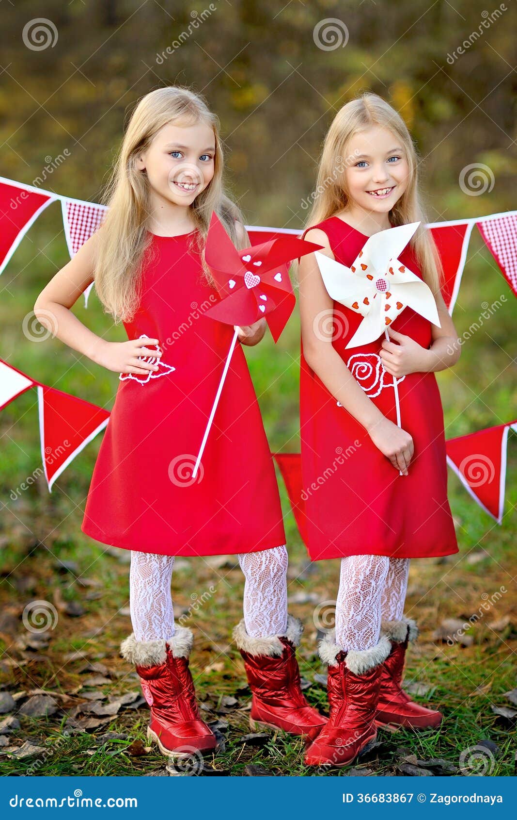 Portrait of two sisters stock image. Image of decor, nature - 36683867
