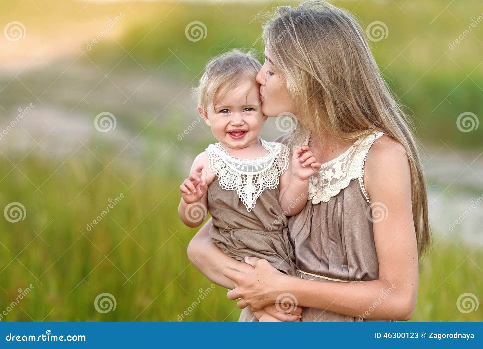 Portrait of two sisters stock image. Image of kiss, outdoor - 46300123