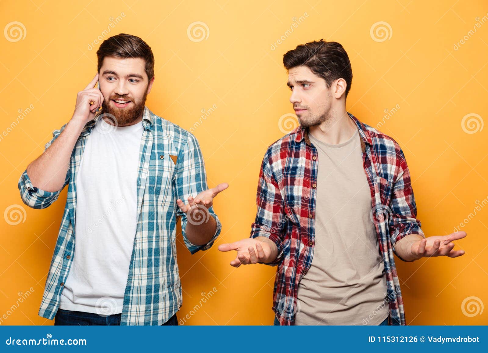 Portrait of a Two Young Men Stock Photo - Image of smart, friendship ... Portrait of a Two Young Men Stock Photo - Image of smart, friendship ...
