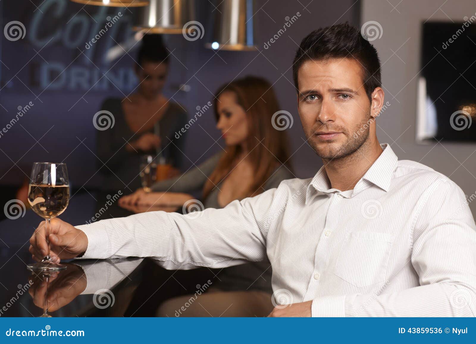 Portrait of unhappy man stock photo. Image of adult, counter - 43859536