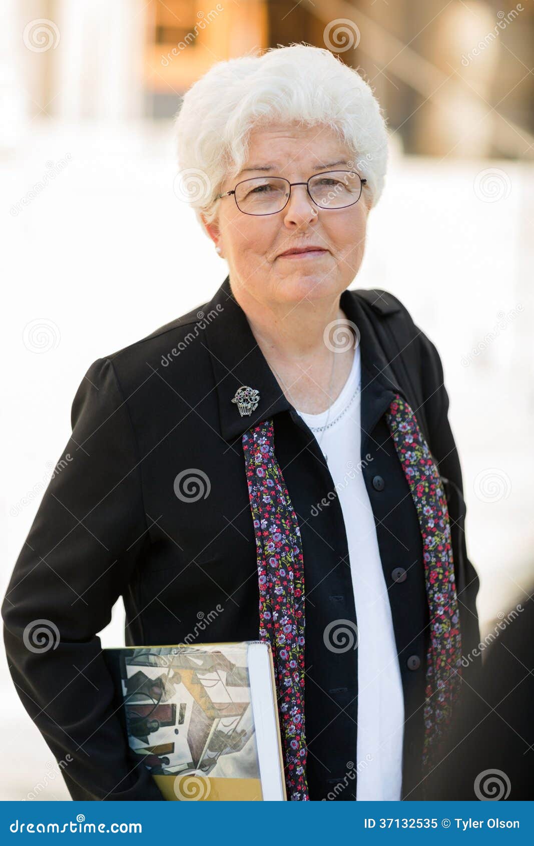 Portrait University Professor Stock Image - Image of people, campus ...