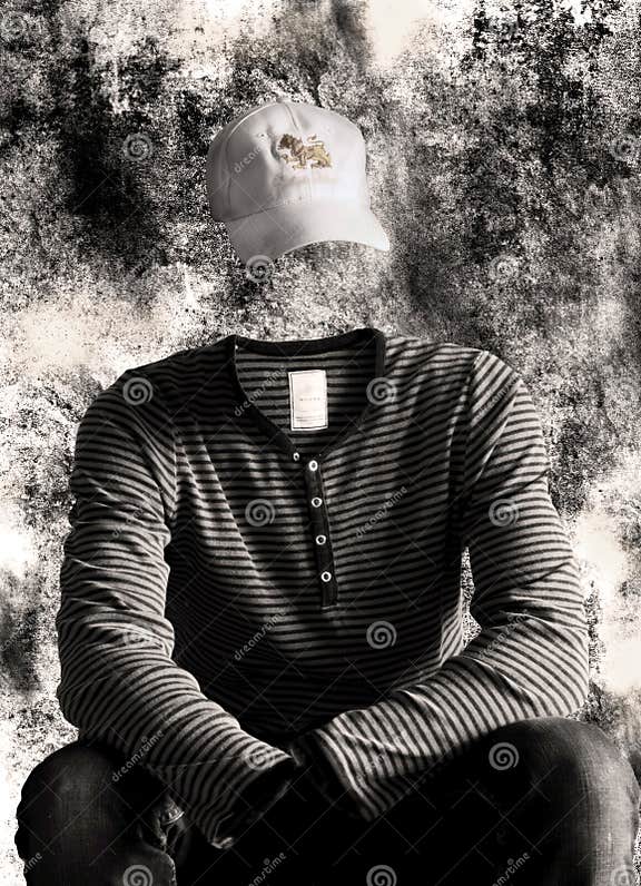 Portrait of Unknown Identity Stock Image - Image of people, stripes ...