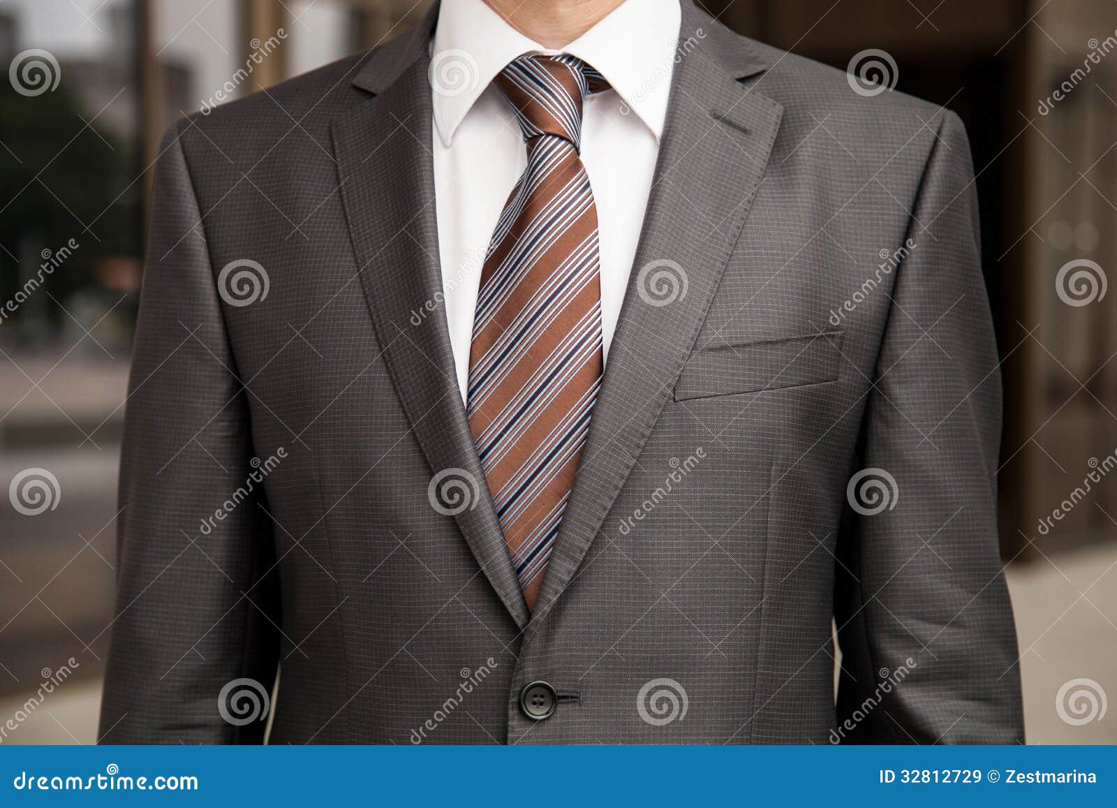 Portrait of Unrecognizable Businessman Stock Image - Image of person ...