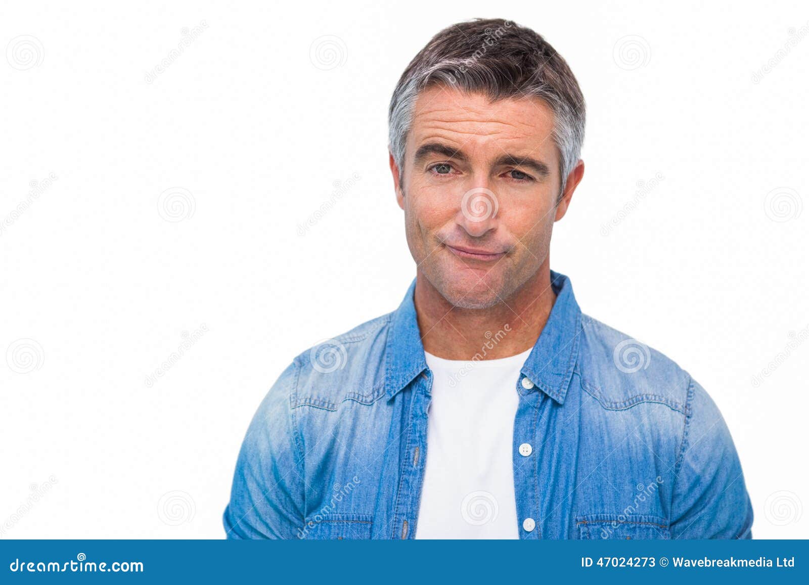 Portrait Unsure Female Customer Trying Spectacles In Optical Store ...