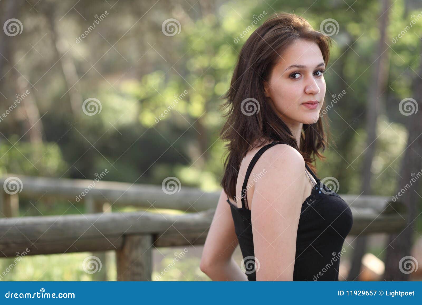 Portrait of a Very Attractive Young Woman Stock Image - Image of beauty ...