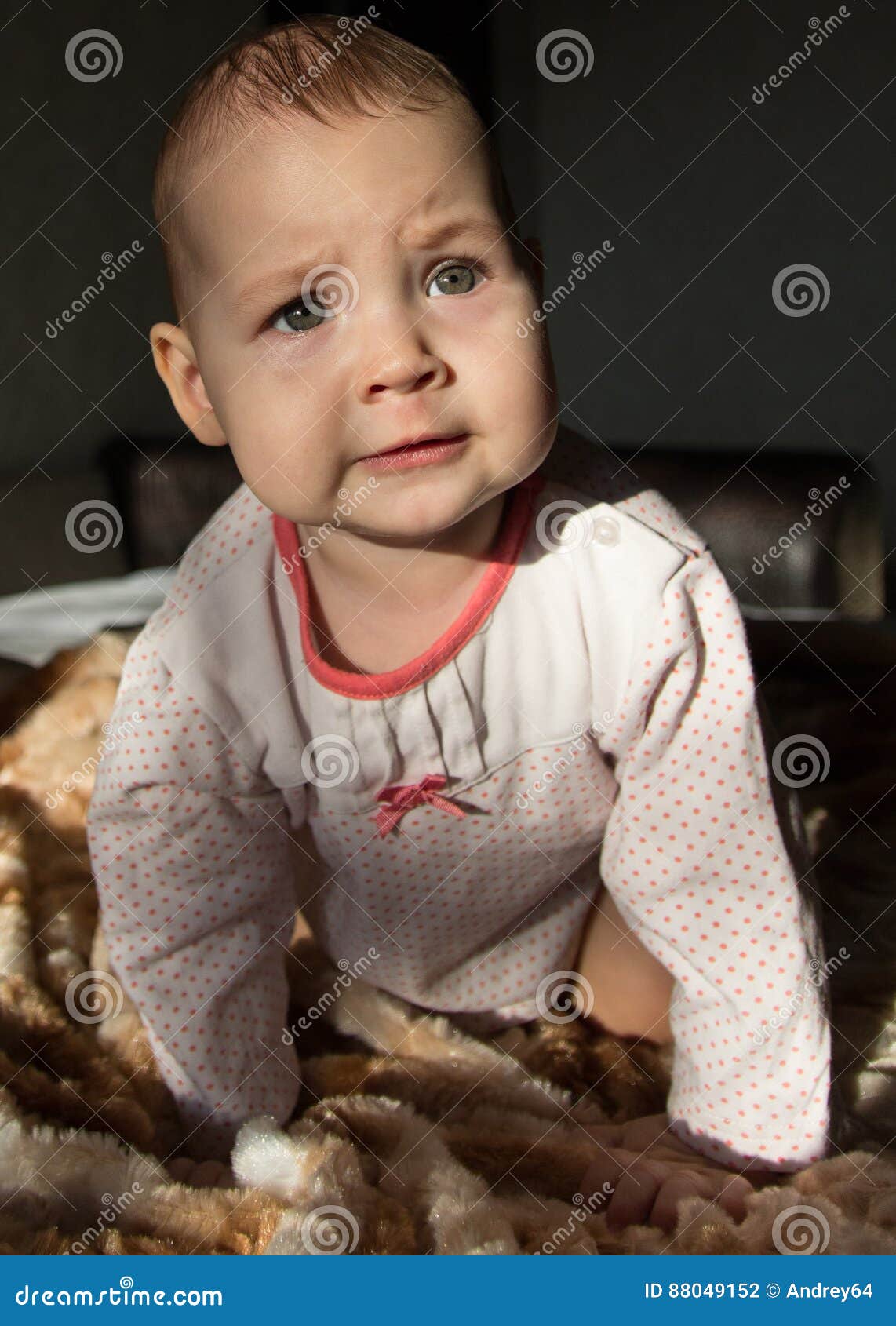 Portrait of a Very Beautiful Cute Baby Stock Photo - Image of face ...