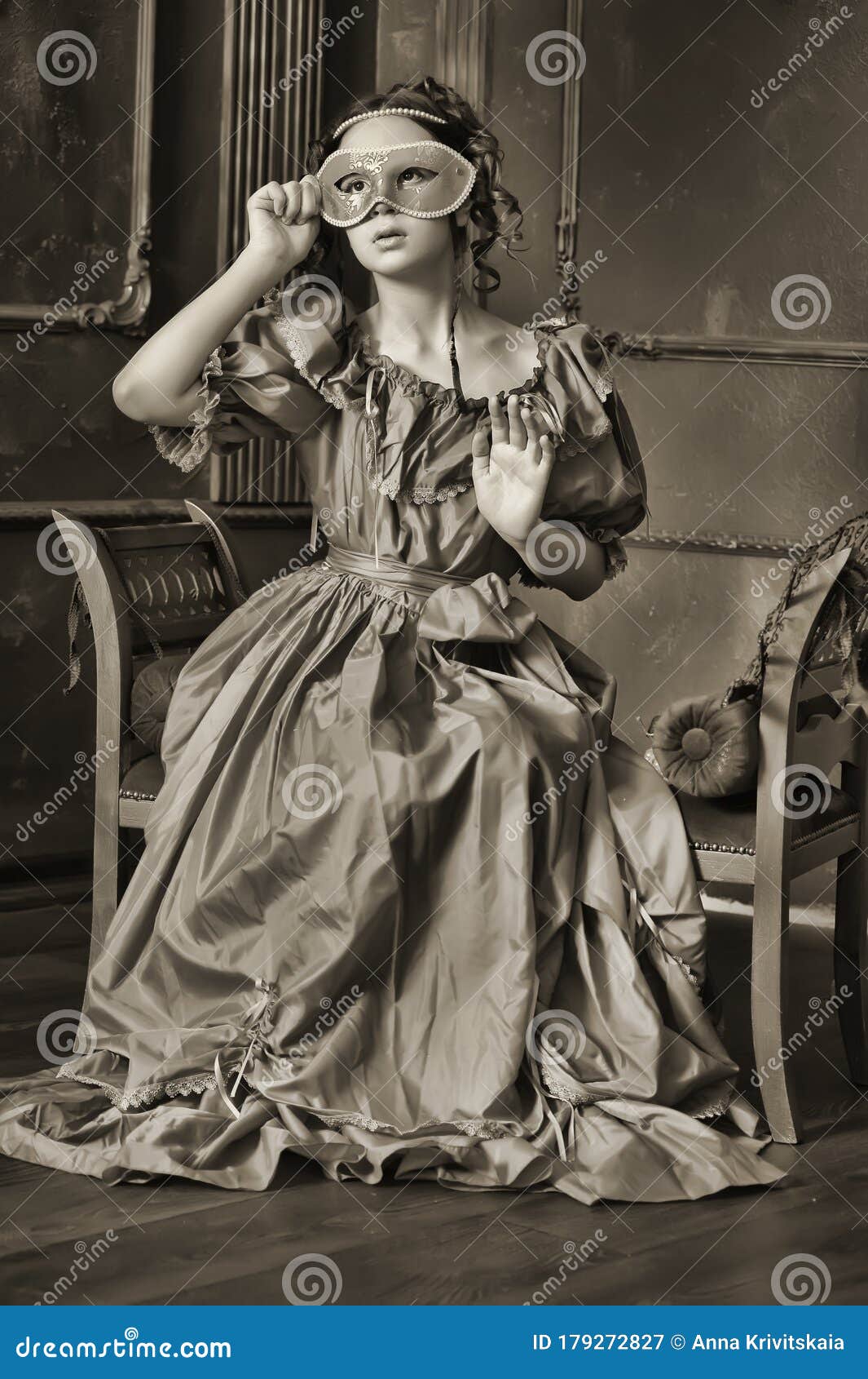 Portrait of a Victorian Lady Stock Image - Image of alone, redheadd ...