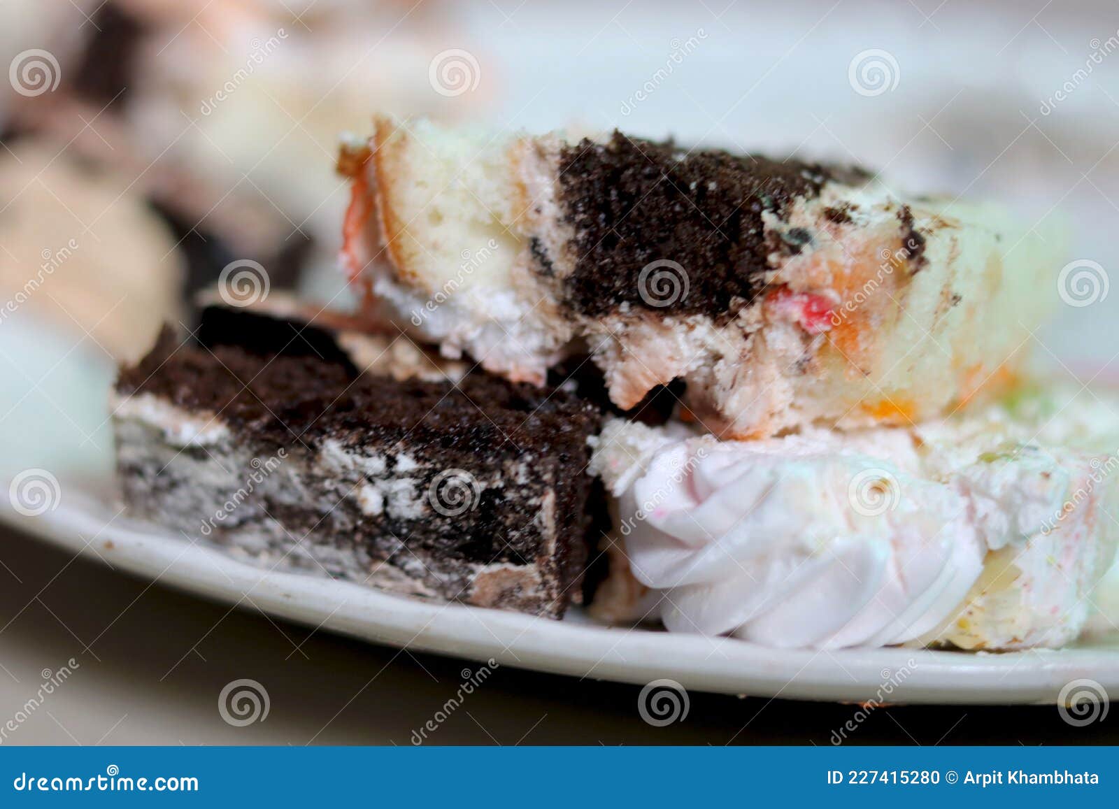 Portrait View of Different Flavor Pastry Stock Photo - Image of bake ...