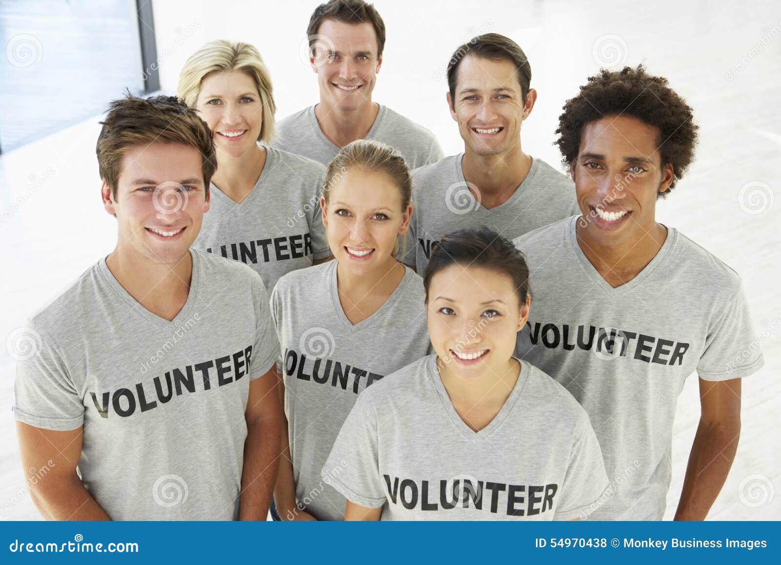 Portrait of Volunteer Group Stock Photo - Image of friendship, twenties ...