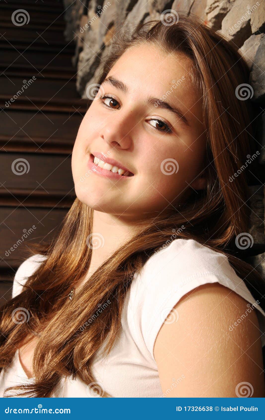 Portrait Von Einem Jugendlich Stockfoto - Bild von jung, jugendlicher ...