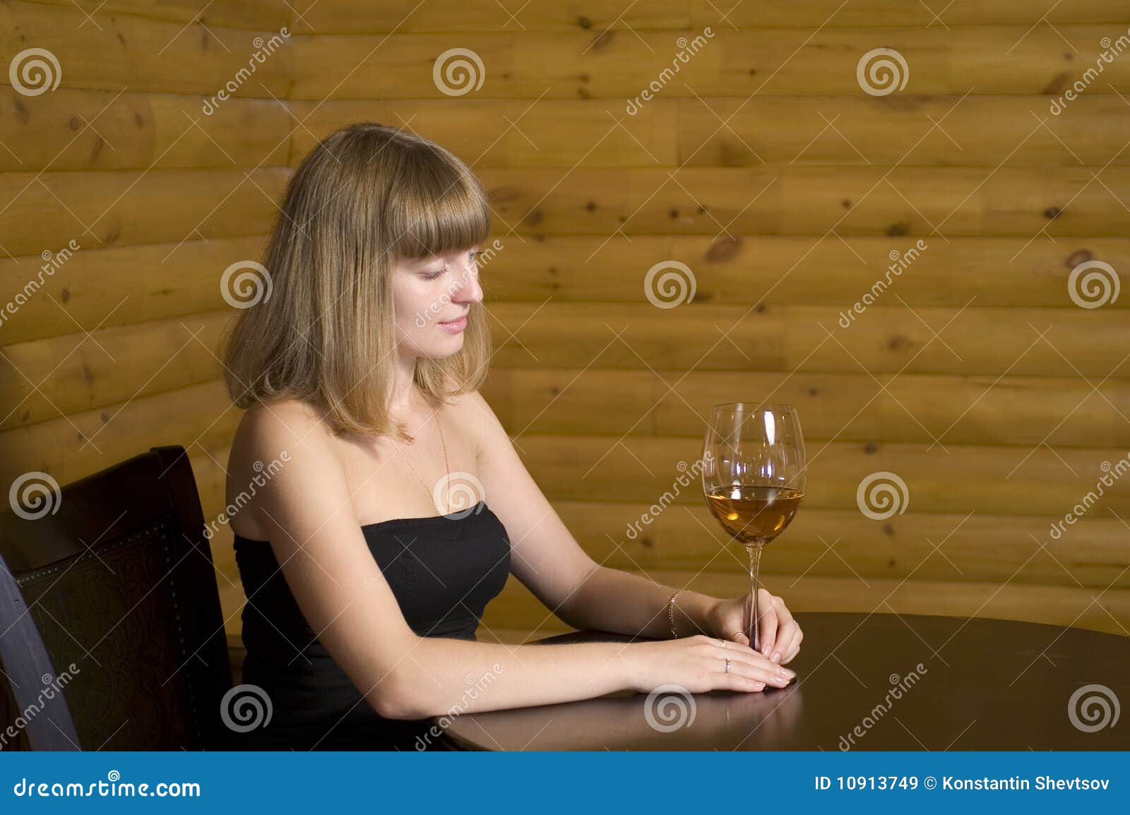 Portrait with wine stock image. Image of eyes, color - 10913749