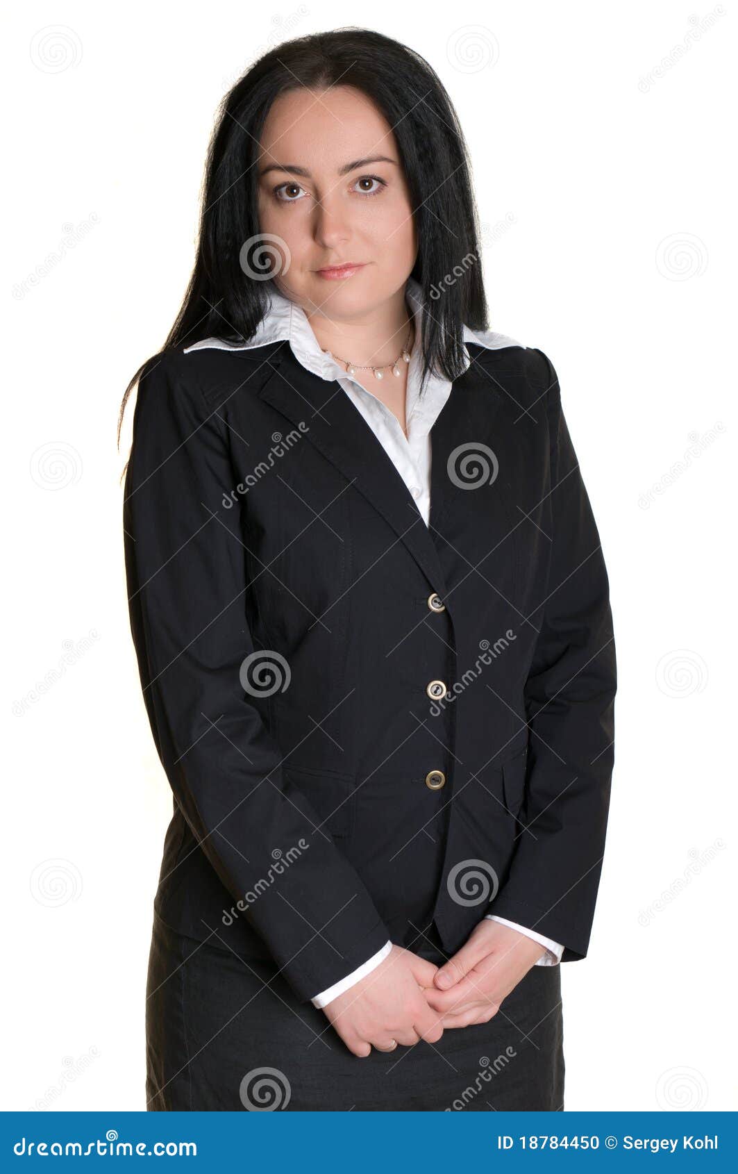 Portrait of a Woman Administrator Stock Photo - Image of administrator ...