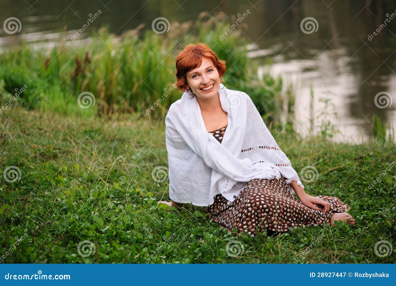 Portrait of the Woman Outdoors Stock Image - Image of energy ...