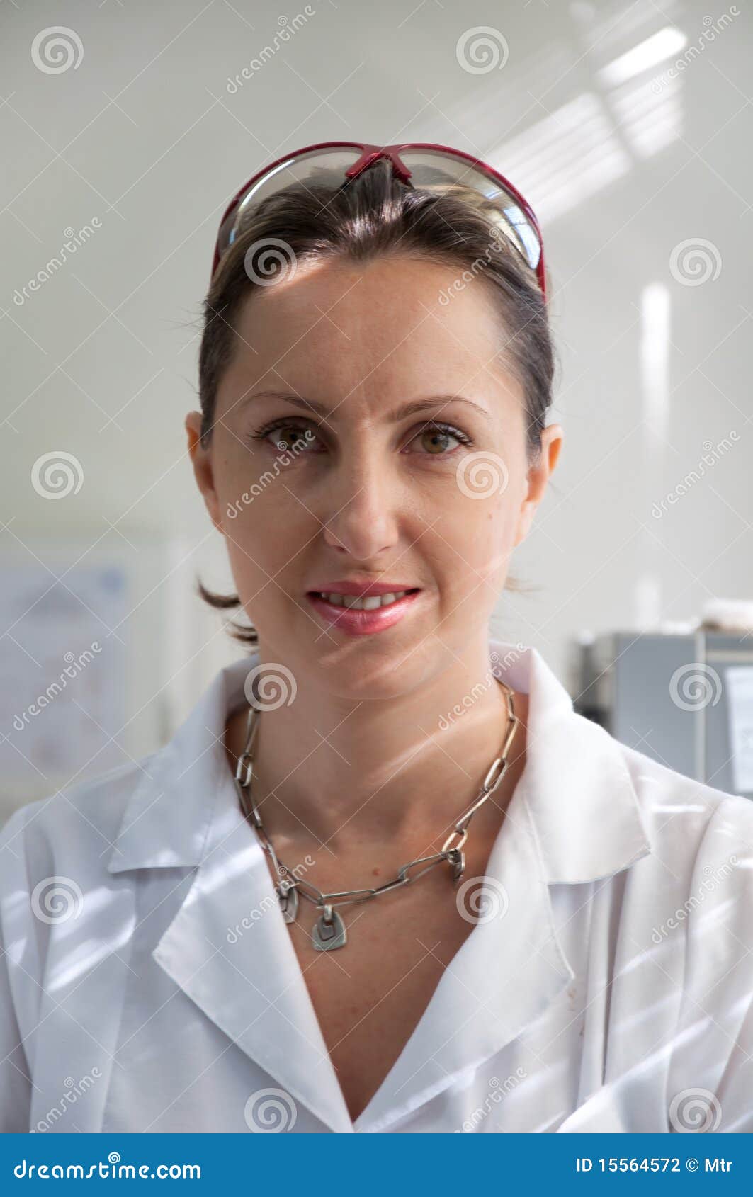 Portrait of Woman Scientist Stock Photo - Image of model, human: 15564572