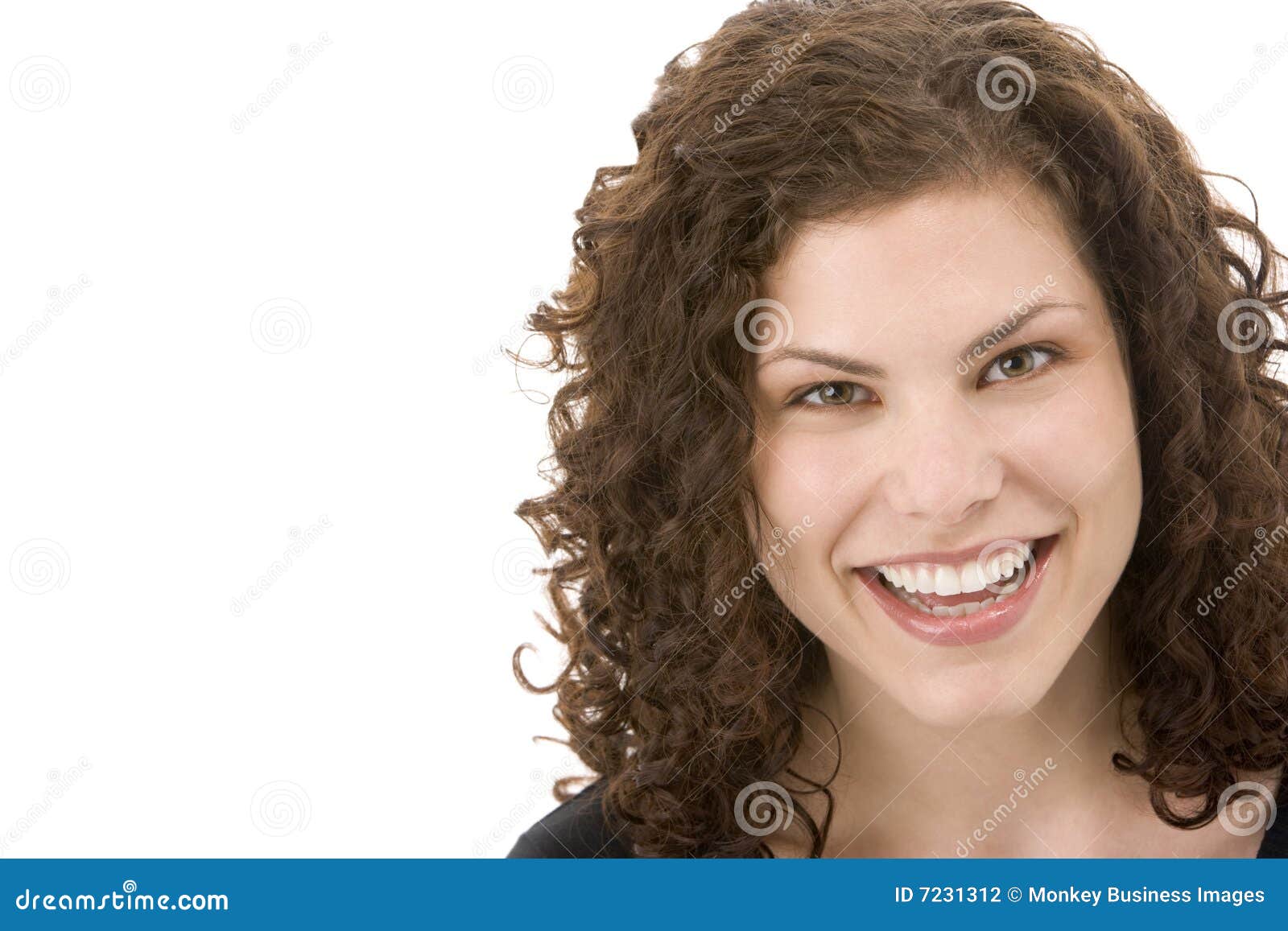 Portrait of Woman Smiling stock photo. Image of adult - 7231312