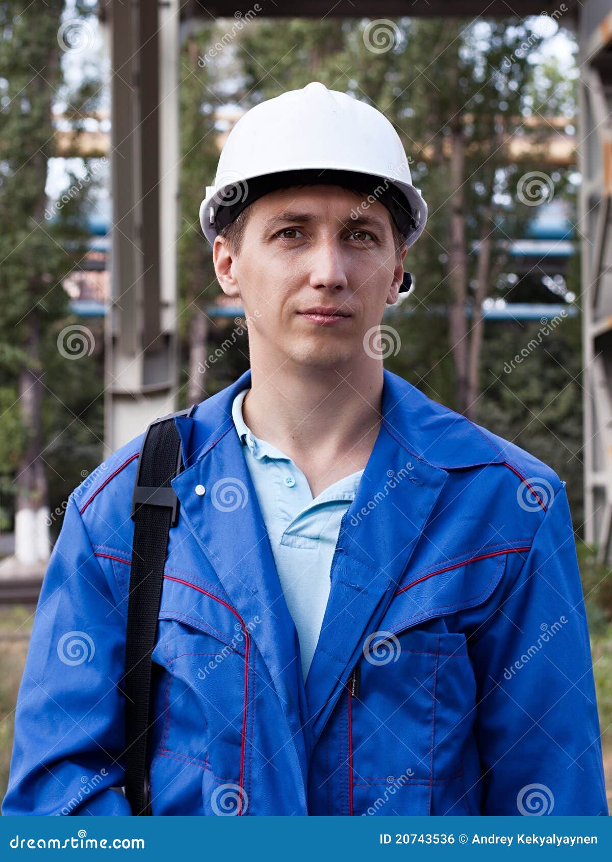 Portrait of worker man stock photo. Image of hard, hardhat - 20743536