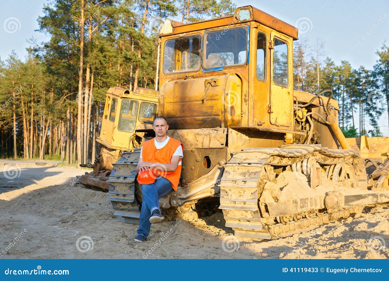 Portrait of working stock image. Image of driver, operator - 41119433