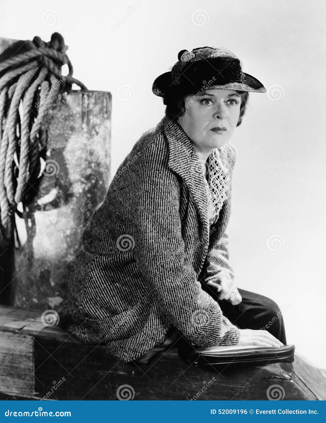 Portrait of worried woman stock photo. Image of black - 52009196