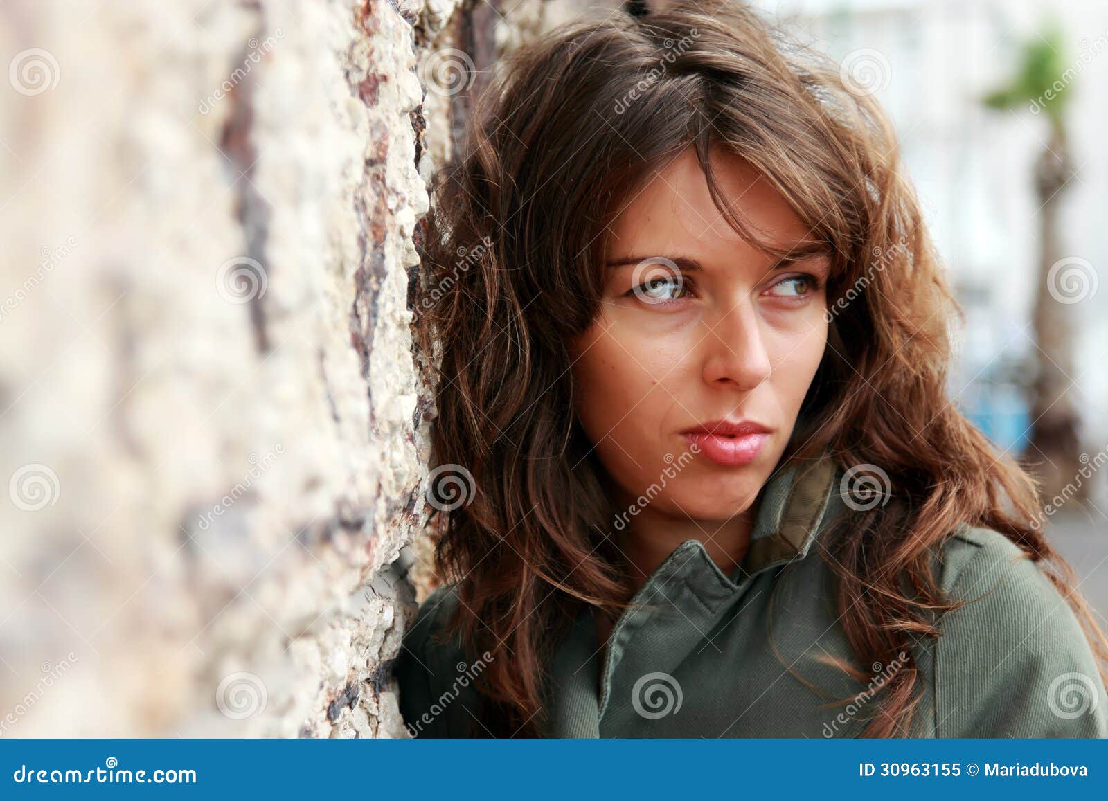 Portrait of 25-years-old Girl Stock Image - Image of beautiful, lips ...