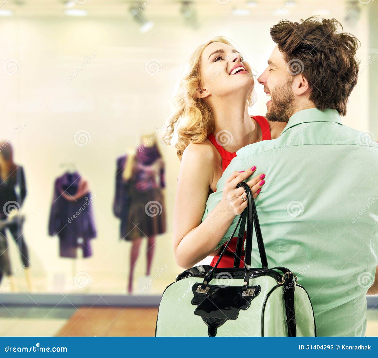 Portrait of an Young Amorous Couple Stock Image - Image of amorous ...