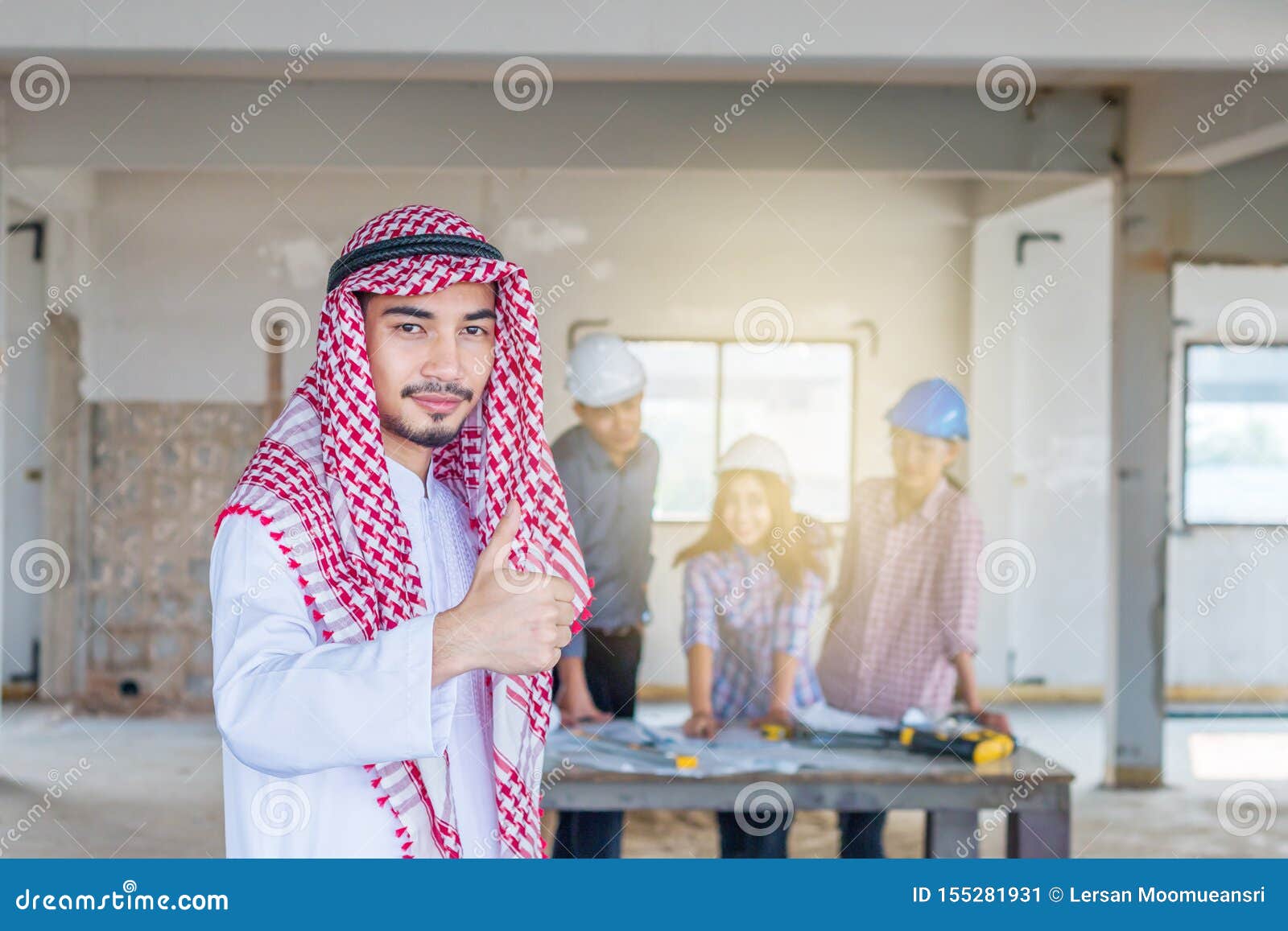 Portrait of Young Arabian Handsome with Commitment To Success at ...