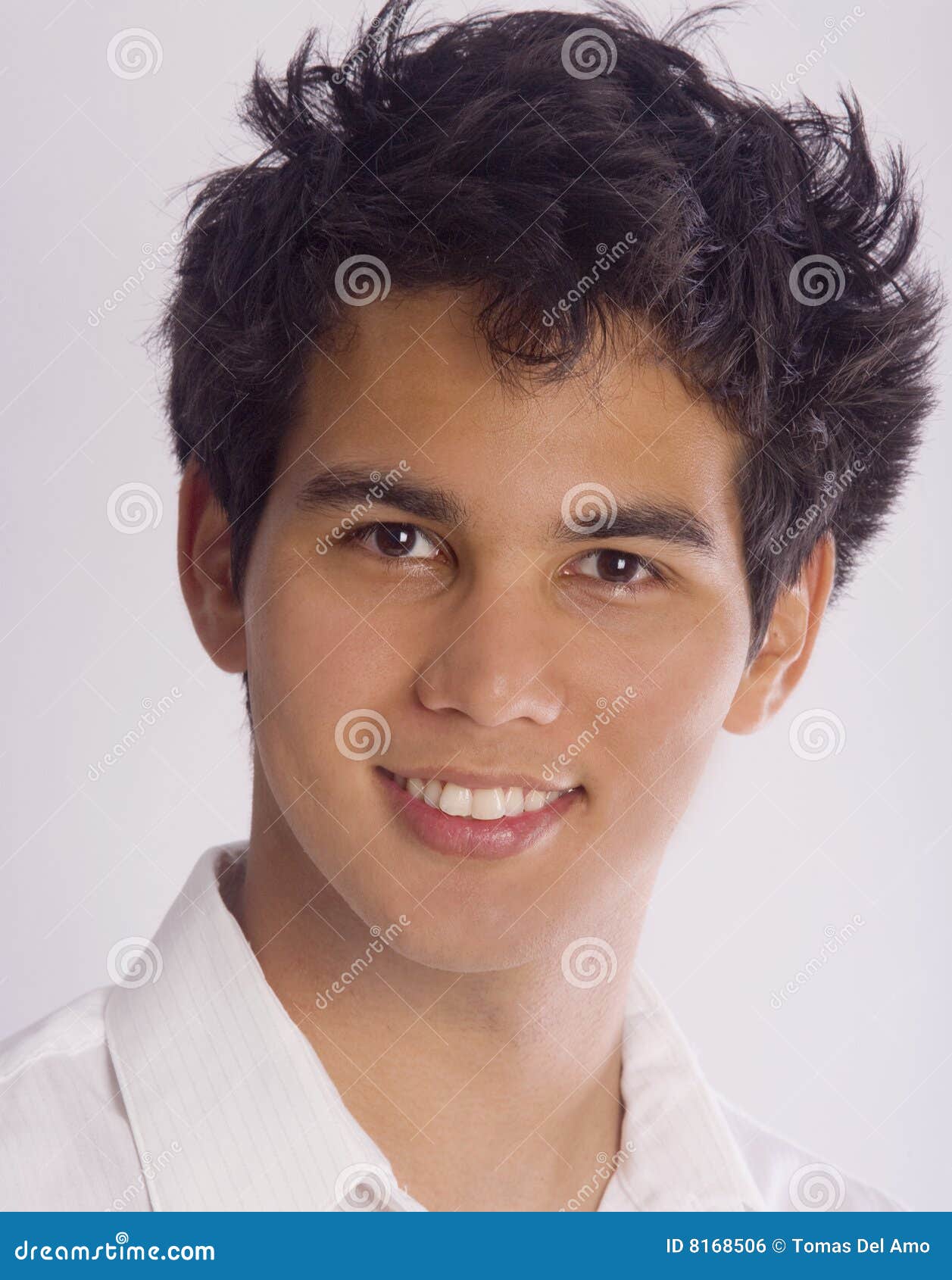 Portrait of a Young Asian American Man Stock Photo - Image of latino ...