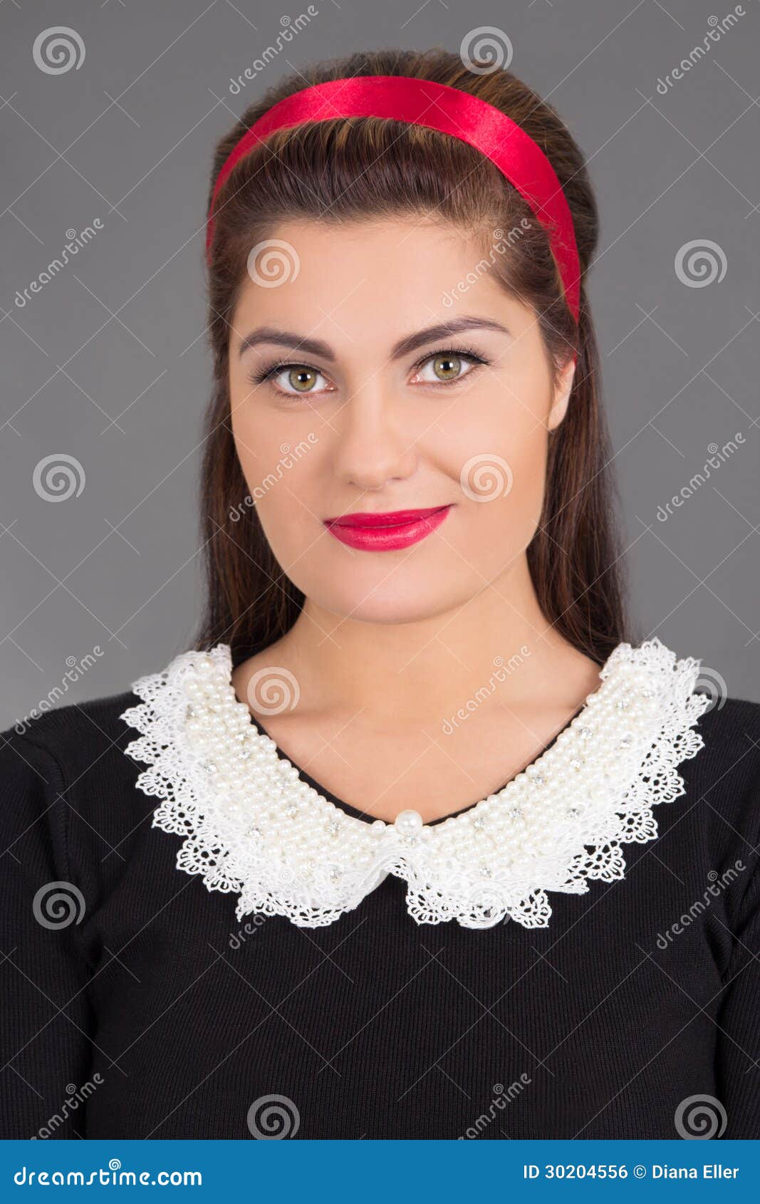 Portrait of Young Attractive Maid Stock Photo - Image of girl ...