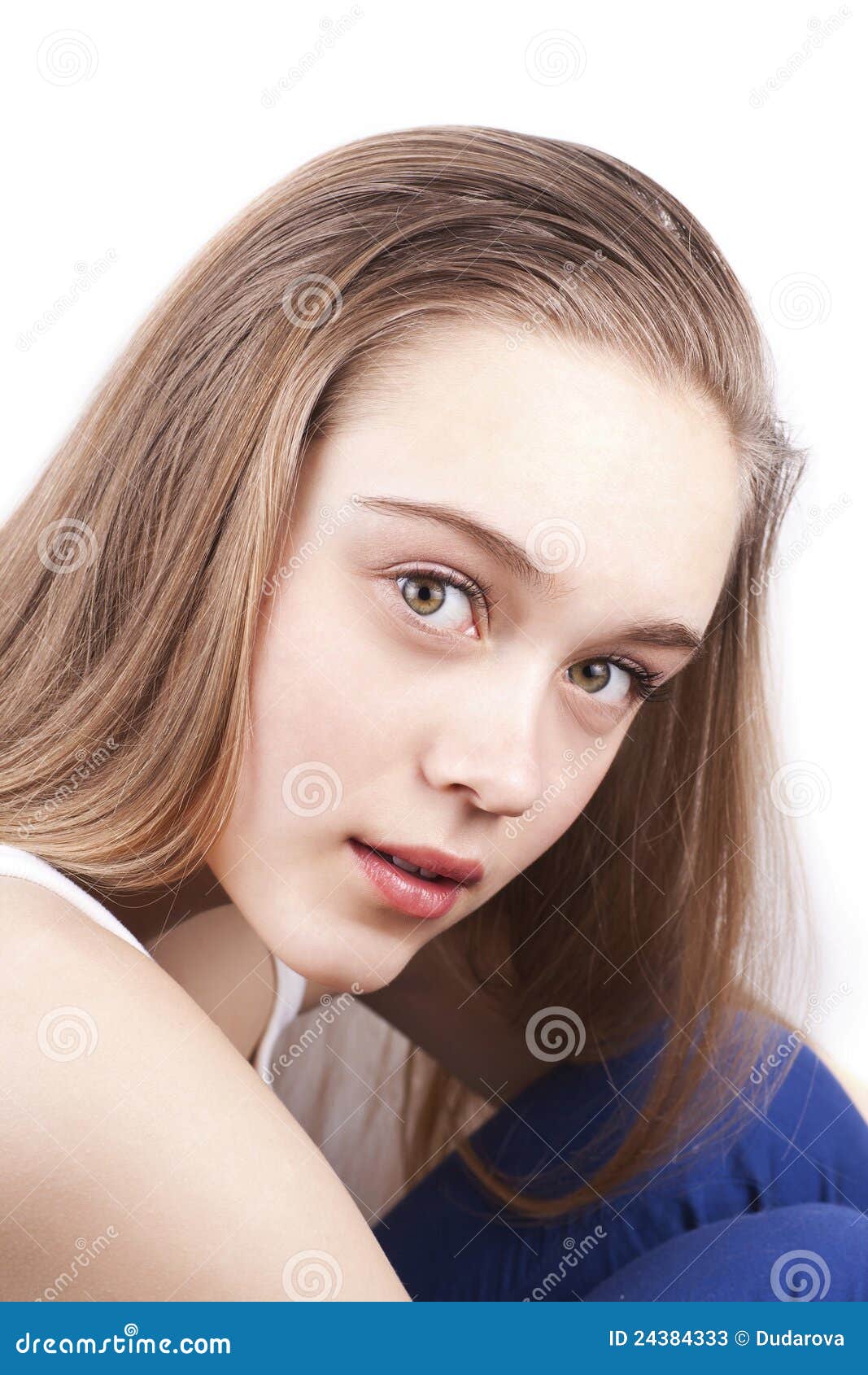 Portrait Of Young Beautiful Caucasian Woman Stock Photos - Image: 24384333 Portrait Of Young Beautiful Caucasian Woman Stock Photos - Image: 24384333