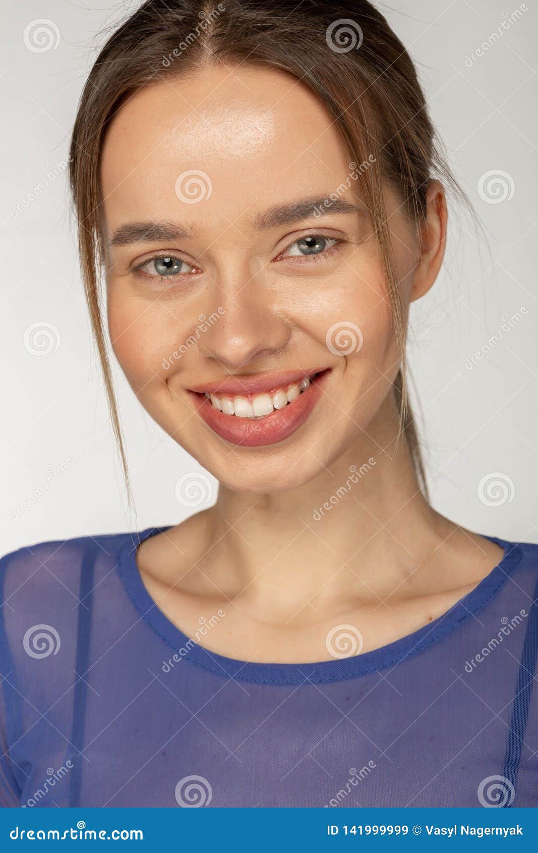 Portrait of Young Beautiful Cute Cheerful Girl Smiling at Camera Stock ... Portrait of Young Beautiful Cute Cheerful Girl Smiling at Camera Stock ...