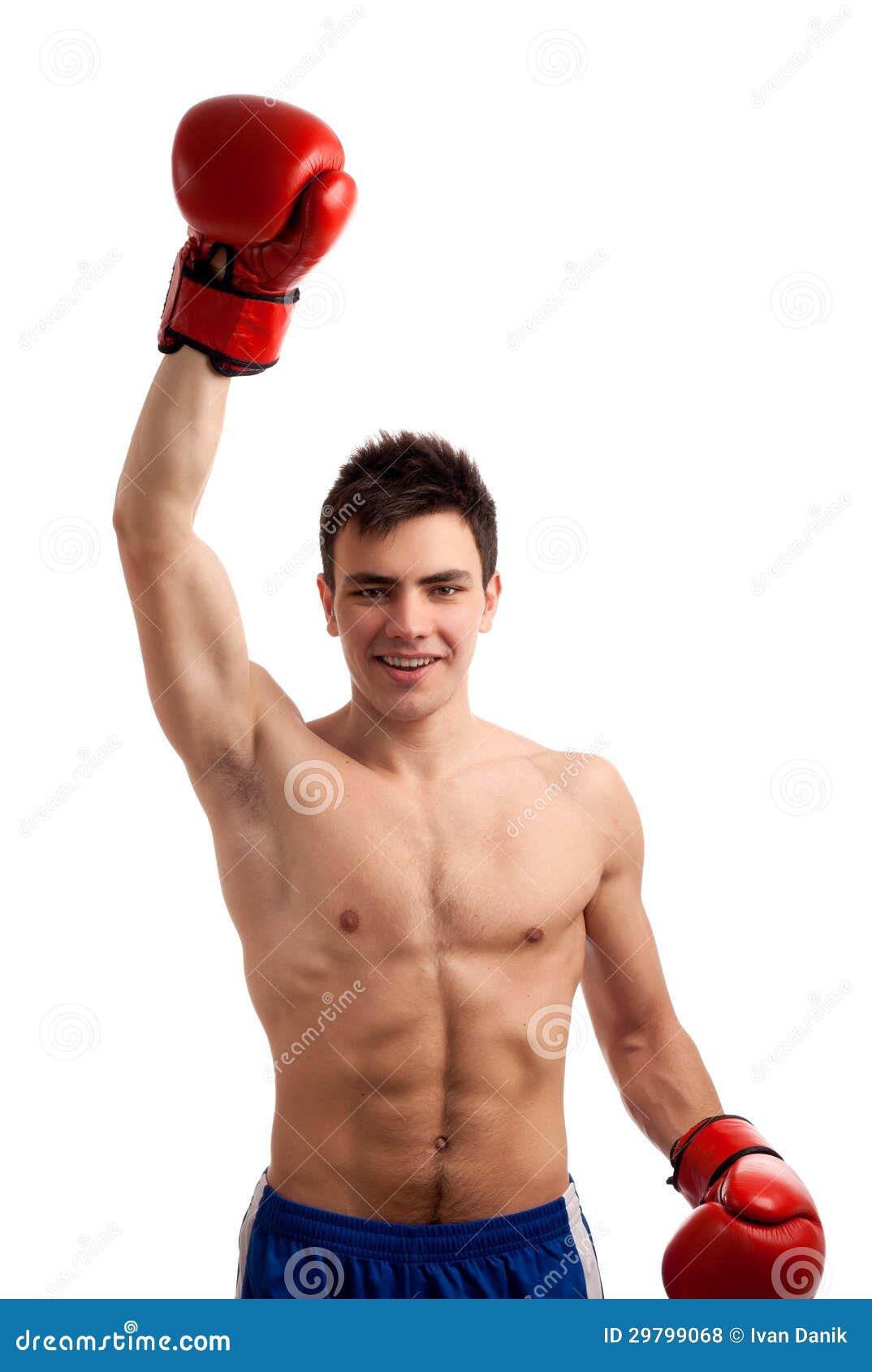 Portrait of boxer stock photo. Image of competitive, power - 29799068