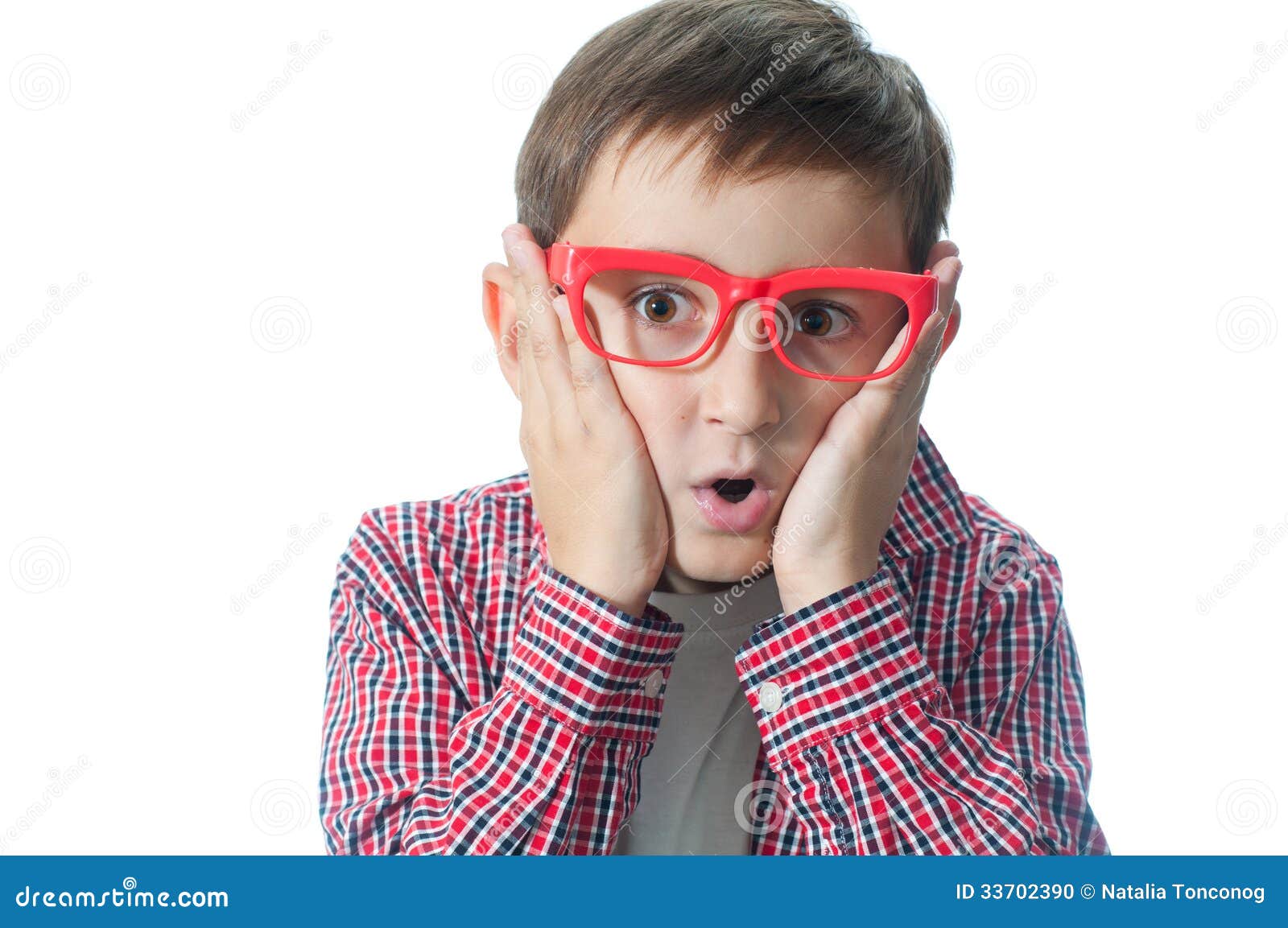 Portrait of young boy. stock photo. Image of perplexed - 33702390