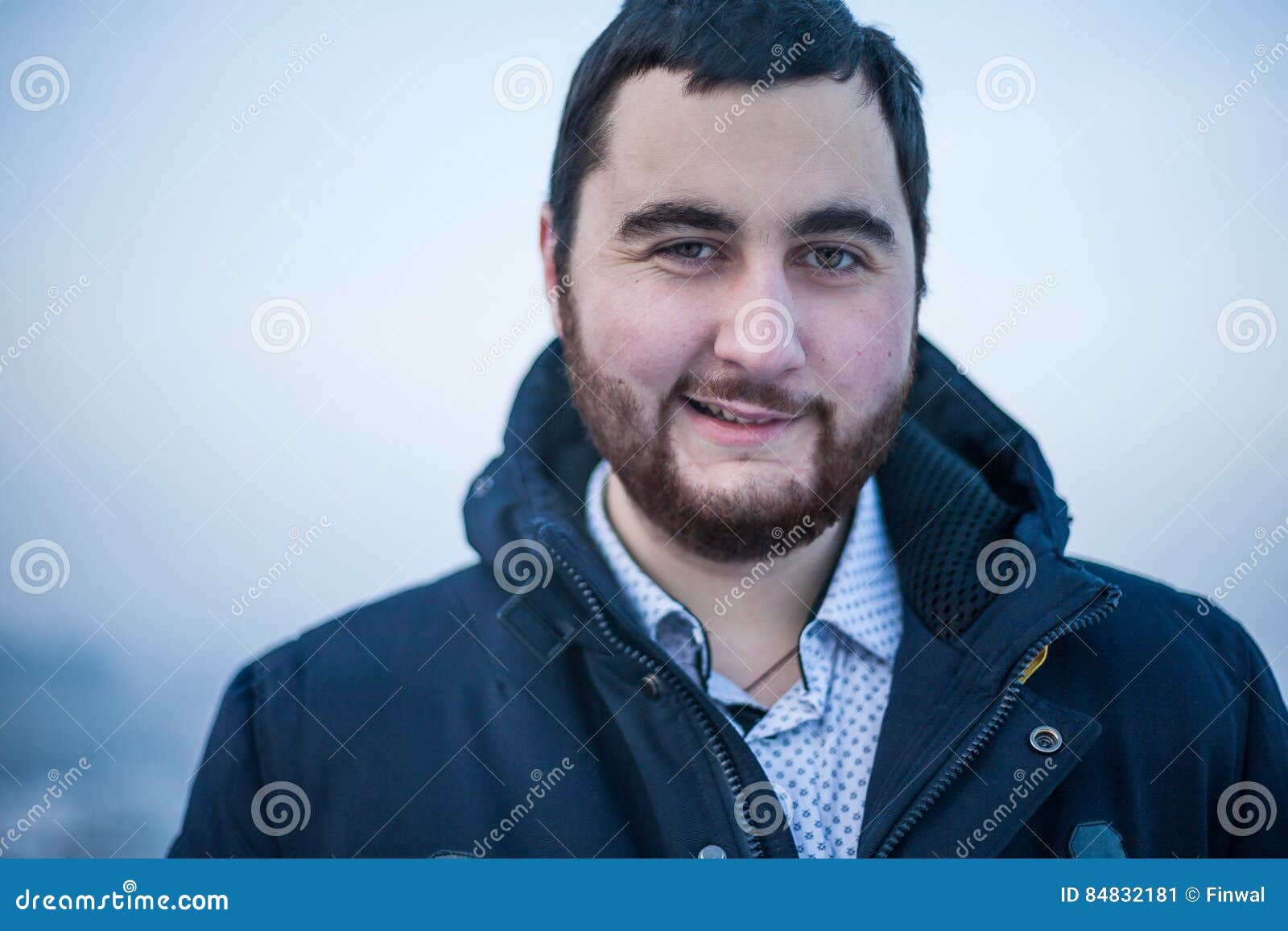 Portrait of a Young Brutal Sarcastic Man Stock Image - Image of copy ...
