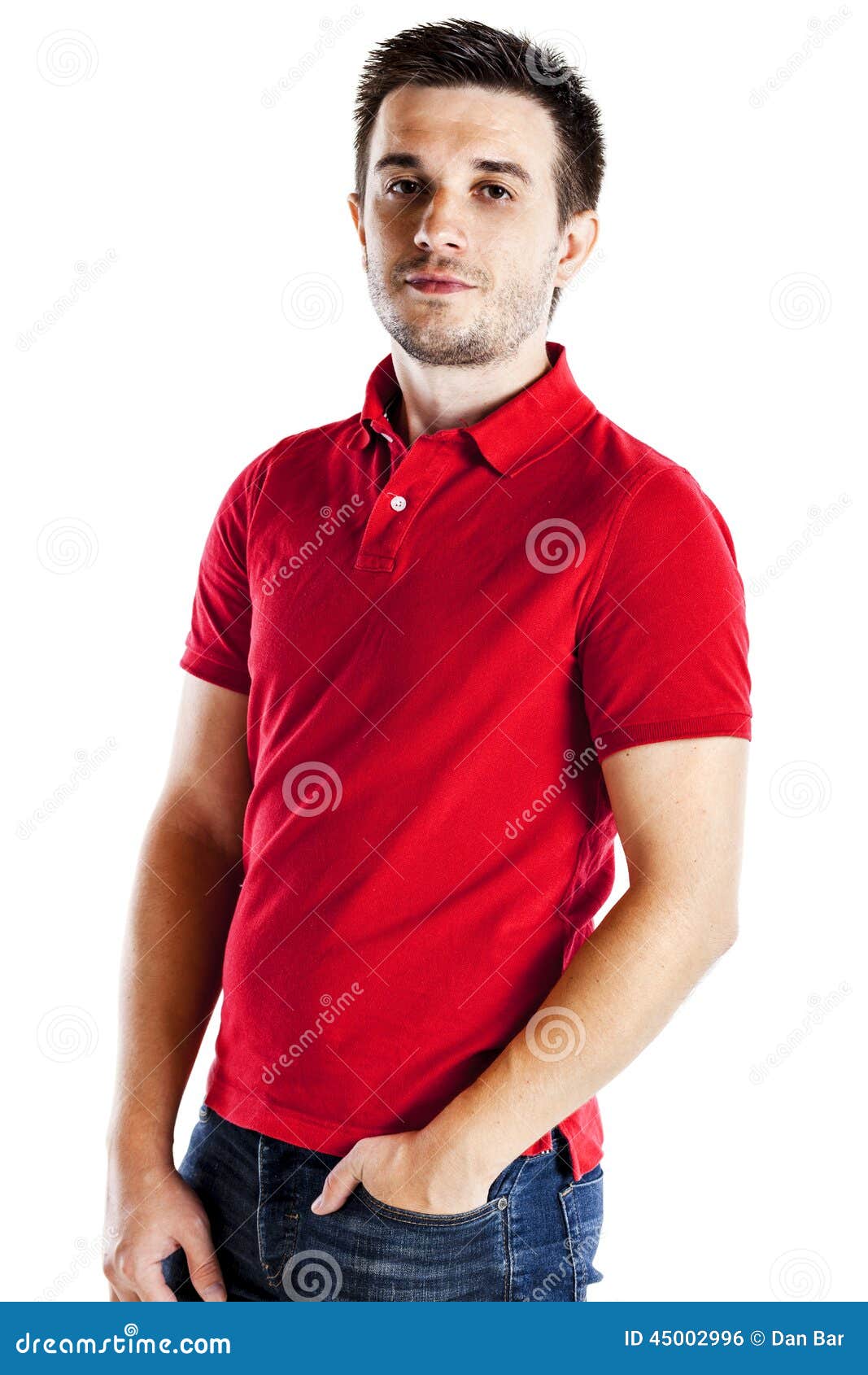 Portrait Of Young Casual Man Stock Photo - Image of confident ... Portrait Of Young Casual Man Stock Photo - Image of confident ...