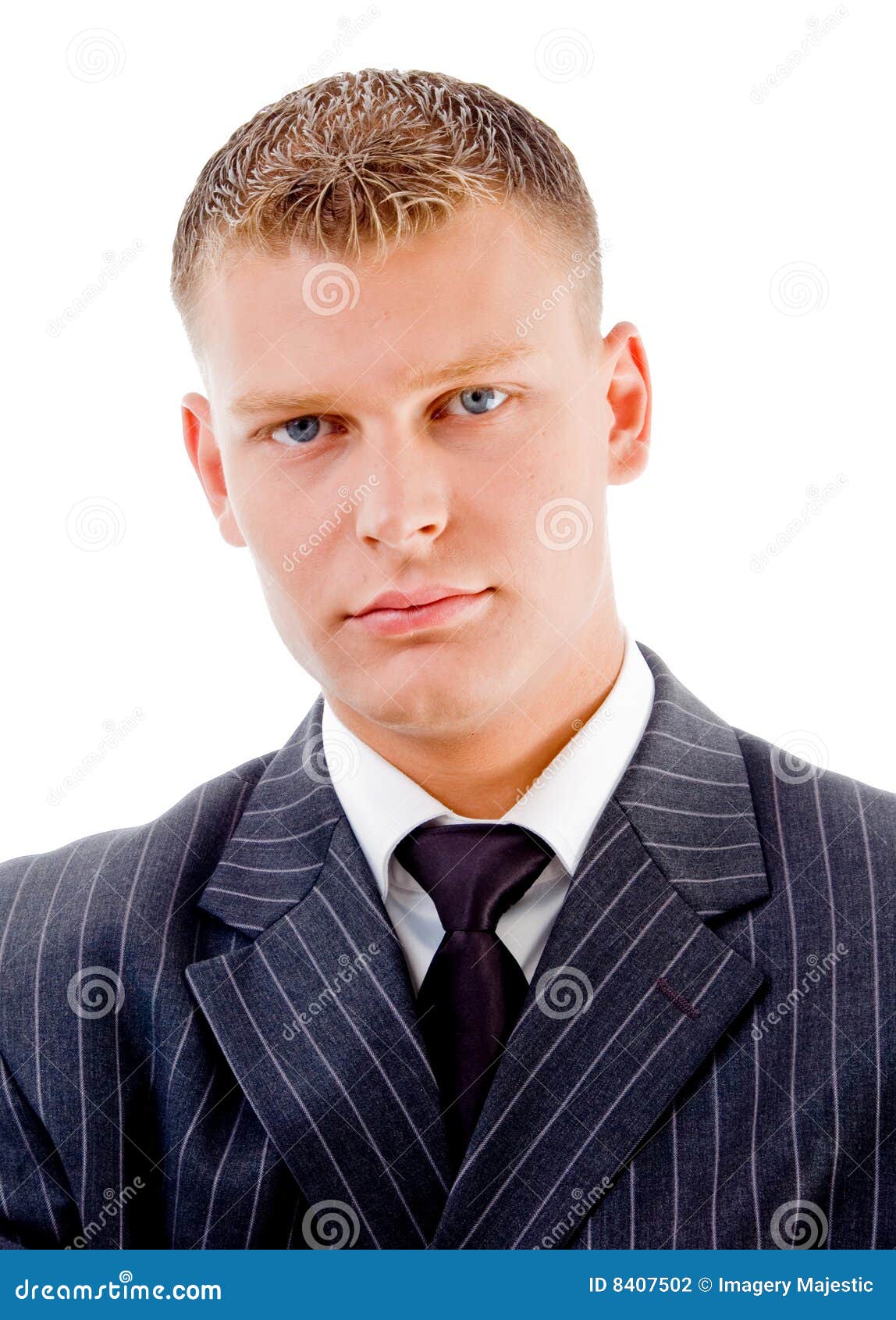 Portrait of young ceo stock photo. Image of occupation - 8407502