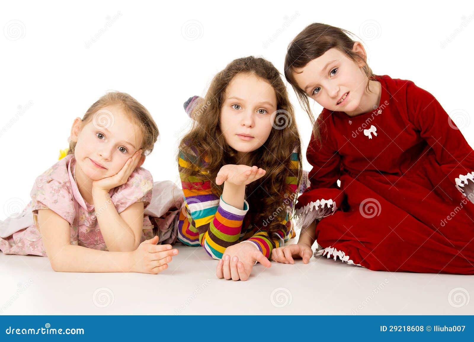 Portrait of Young Children are Isolated Stock Photo - Image of child ...